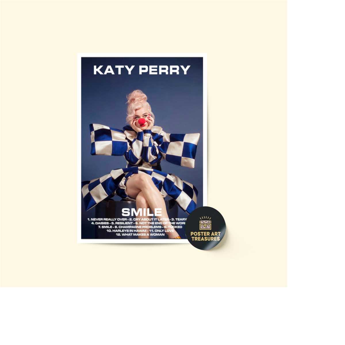 Katy Perry Smile Album Poster / Room | Inspire Uplift