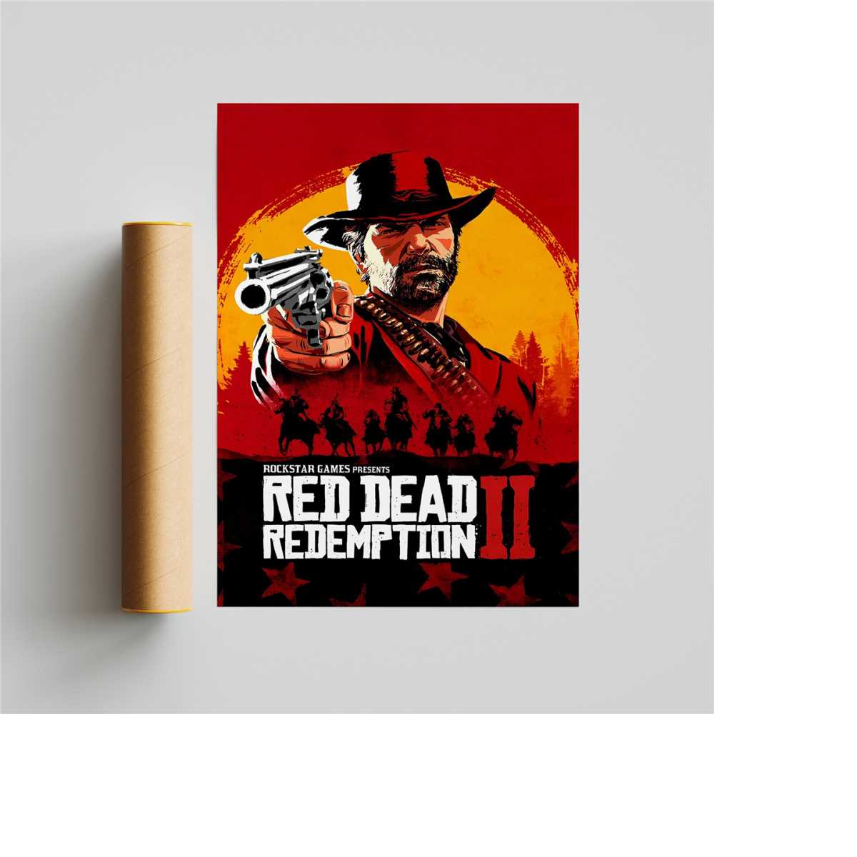 Arthur Morgan Poster, John Marston Dutch Micah Poster, | Inspire Uplift