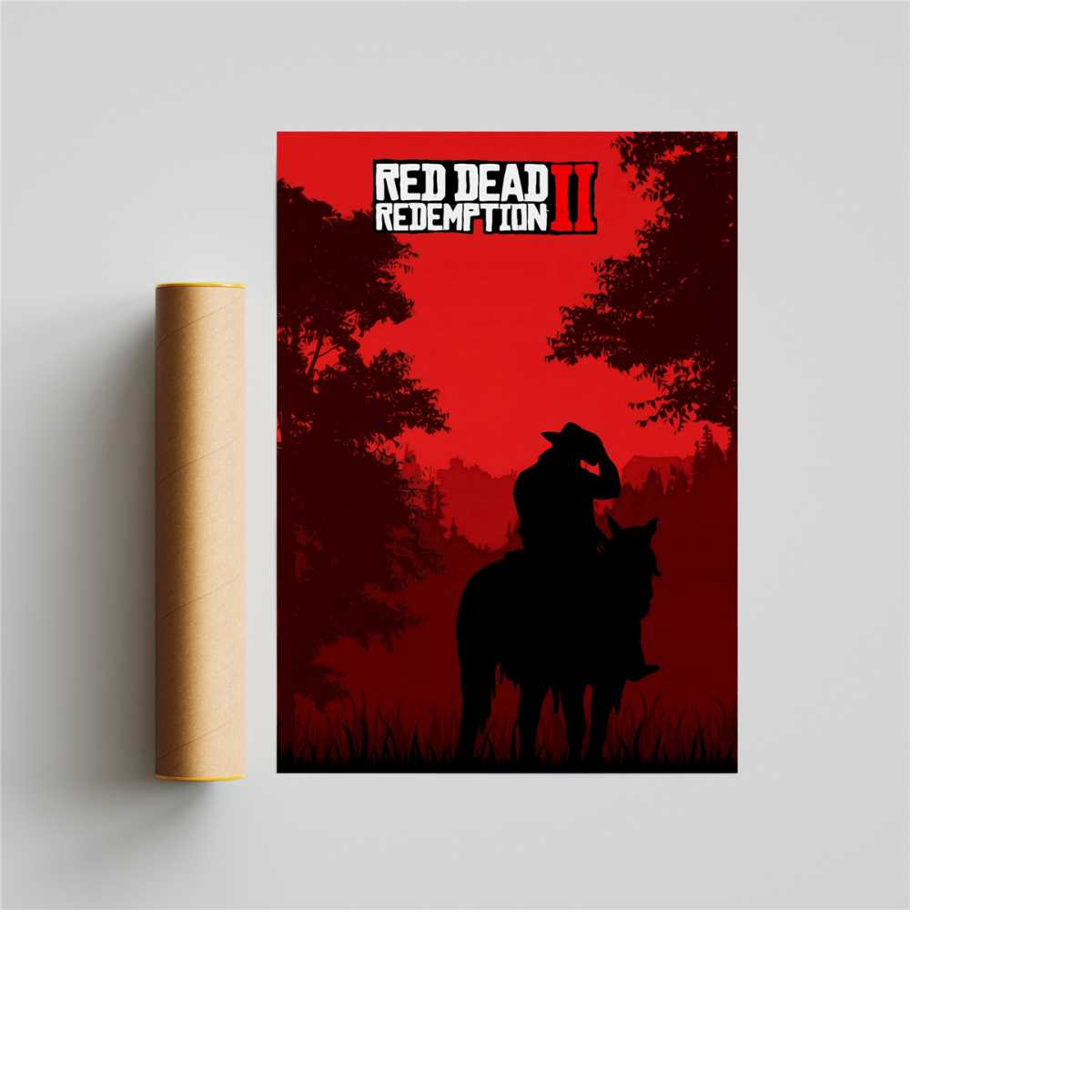 Arthur Morgan Poster, John Marston Dutch Micah Poster, | Inspire Uplift