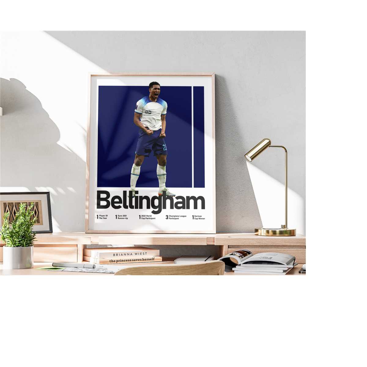 Printable Jude Bellingham Poster, English Midfielder, Bellin | Inspire ...