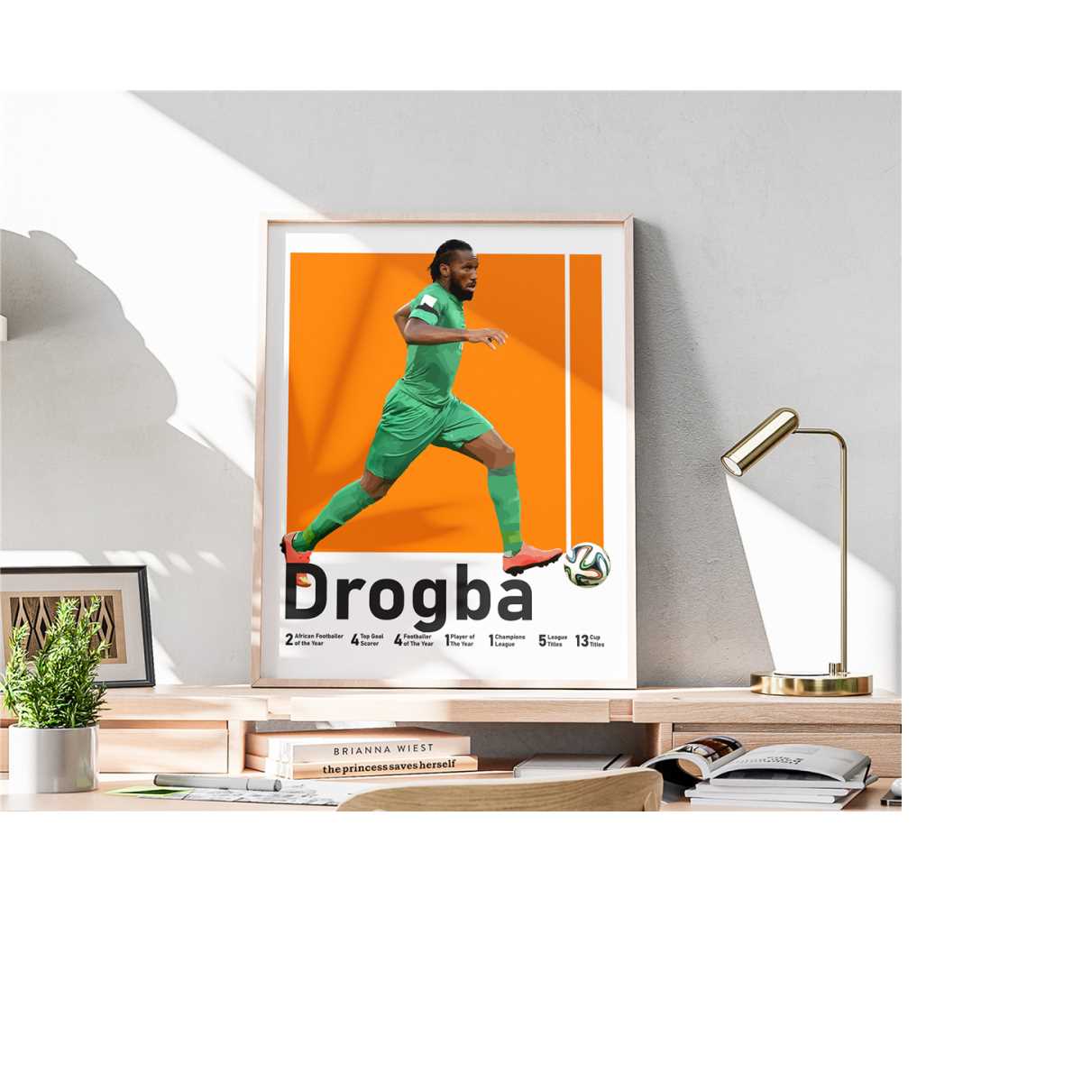 Printable Didier Drogba Poster, Ivorian Soccer Star, Drogba | Inspire ...