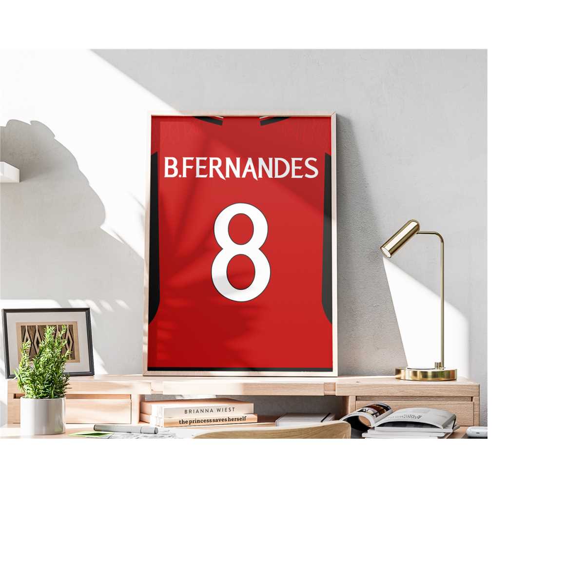 Printable Bruno Fernandes Kit, Soccer Jersey Poster, Fernand | Inspire ...