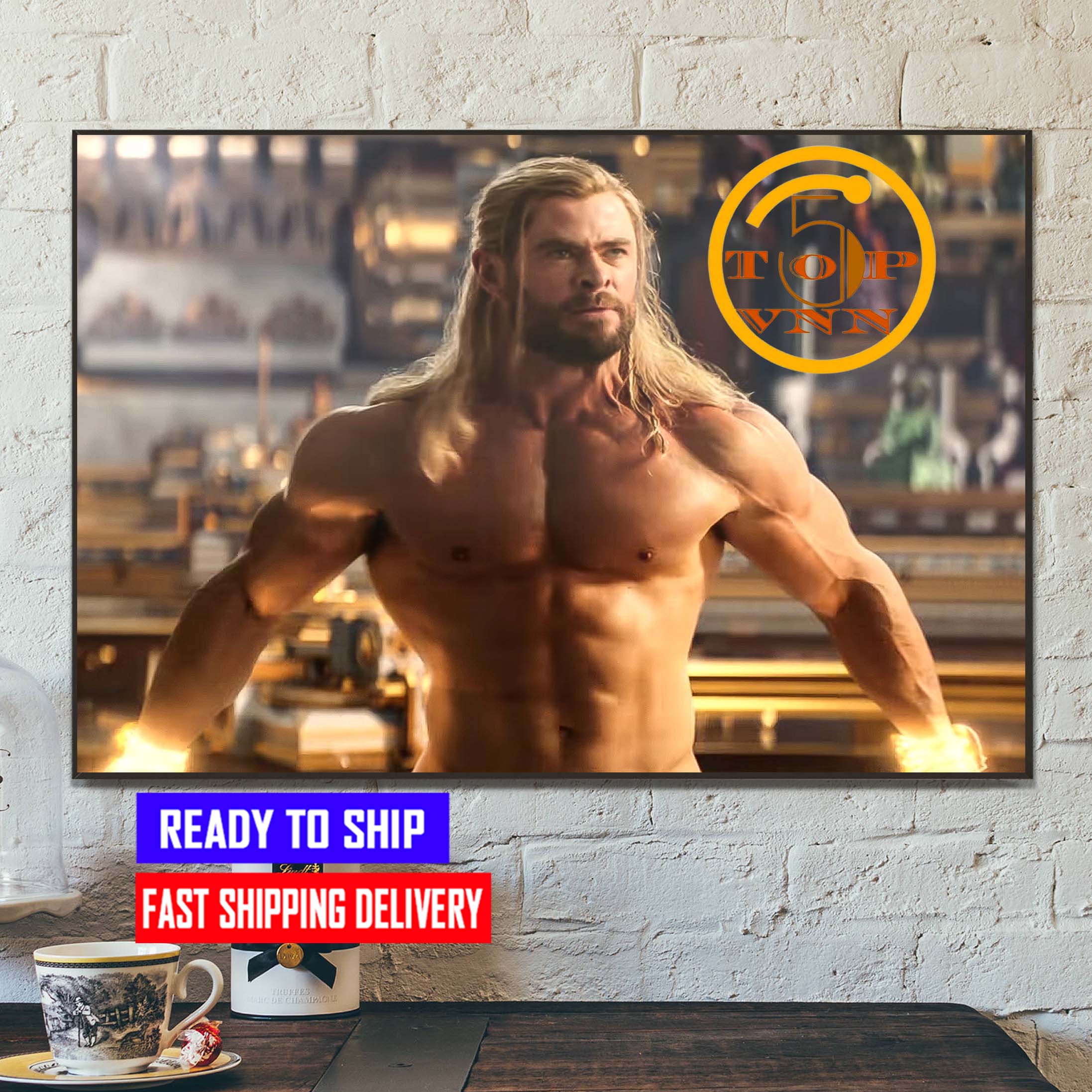 Thor Love and Thunder Official Thor Movie Poster Canvas Home - Inspire ...