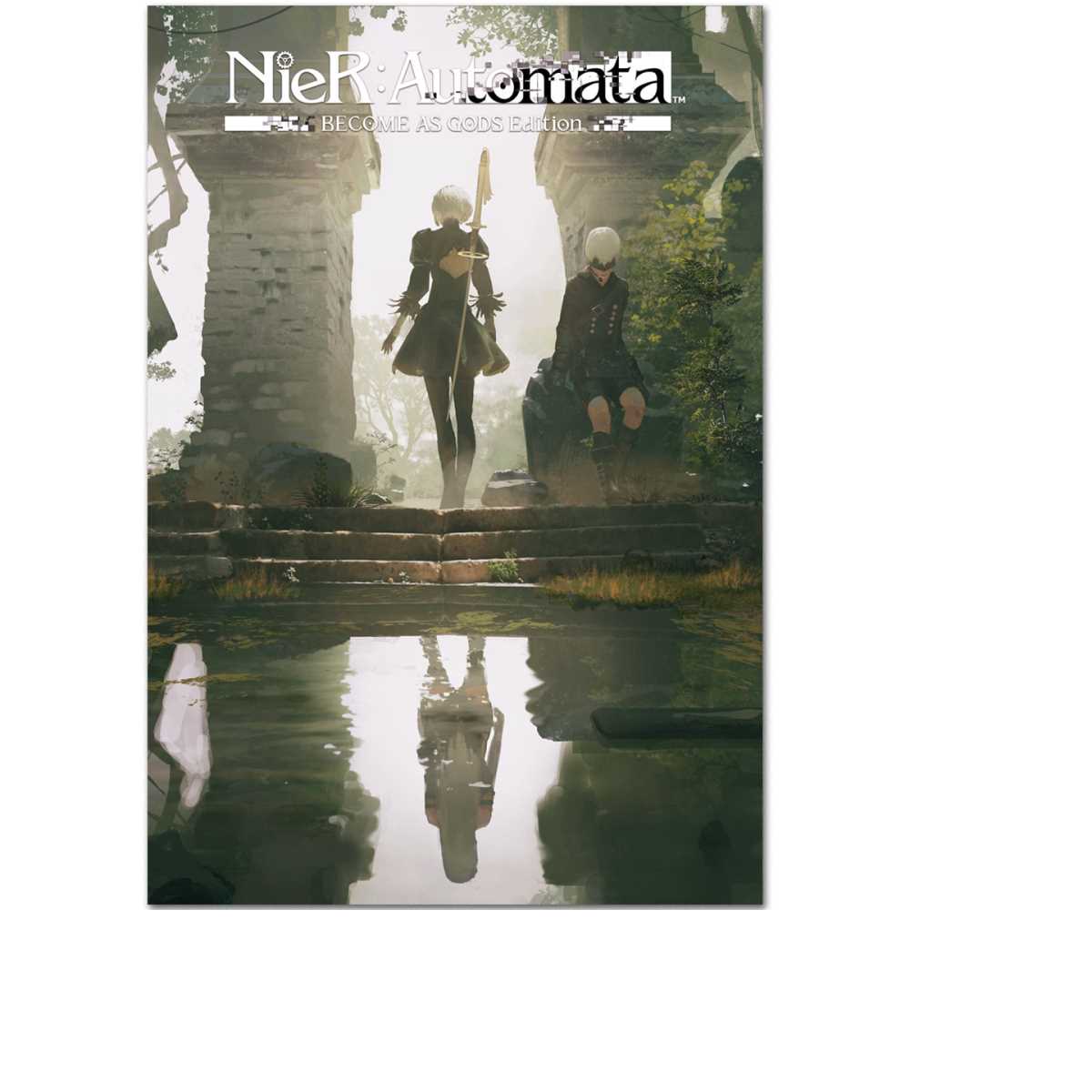 Nier Automata Poster - Become as God Version - Inspire Uplift