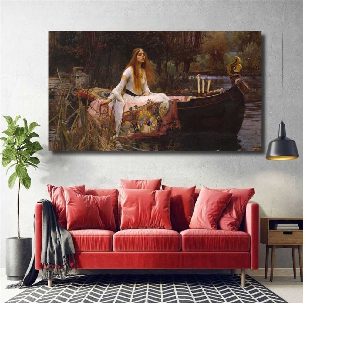 John William Waterhouse, The Lady of Shalott, John | Inspire Uplift