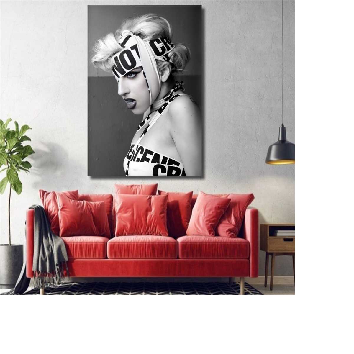 Lady Gaga Canvas | Inspire Uplift