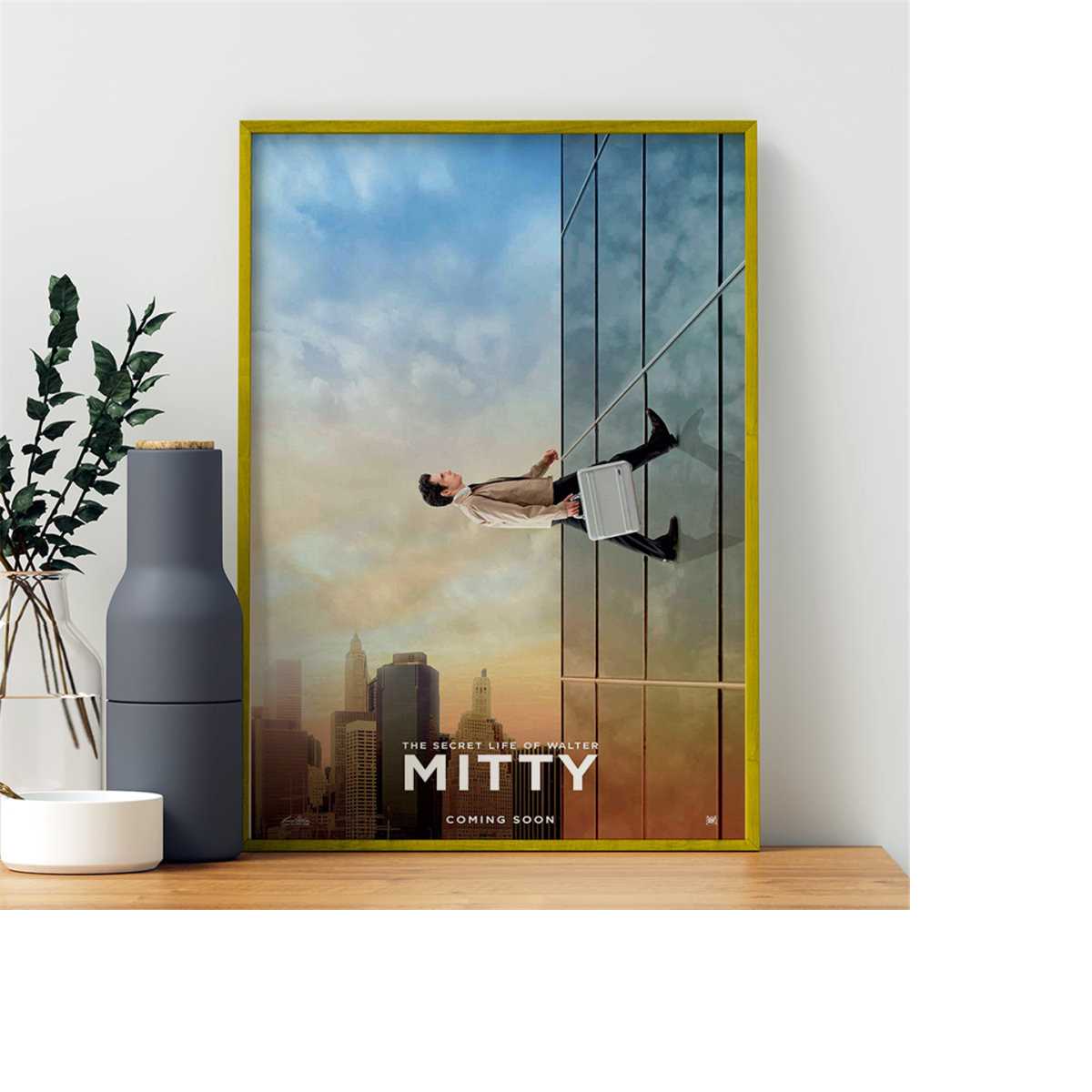 The Secret Life of Walter Mitty Movie Poster | Inspire Uplift
