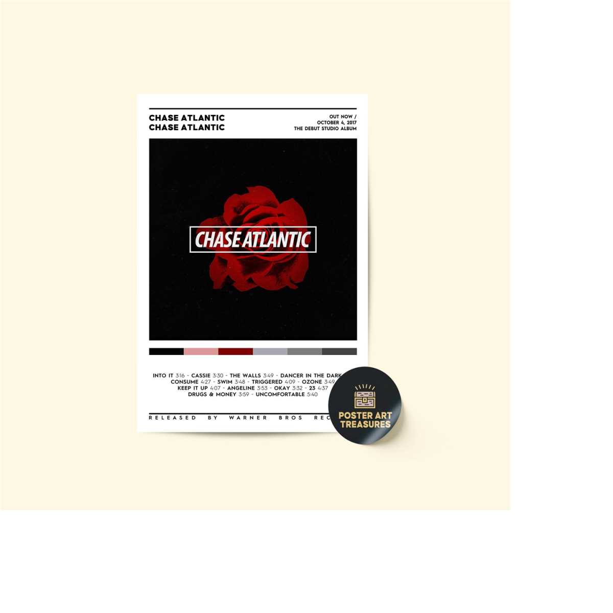 Chase Atlantic - Chase Atlantic Album Cover Poster, | Inspire Uplift