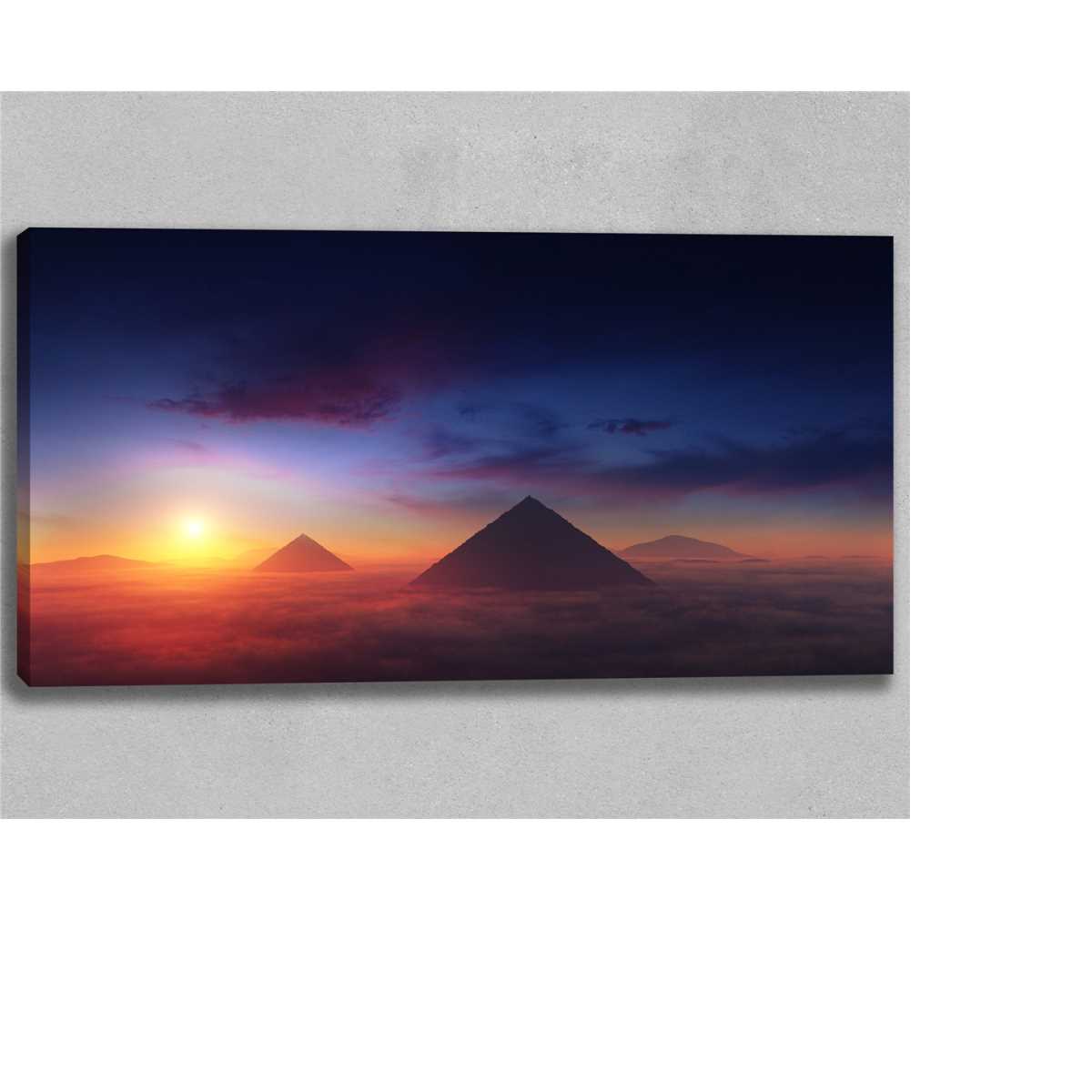 The Great Pyramid of Giza Poster | Egyptian | Inspire Uplift