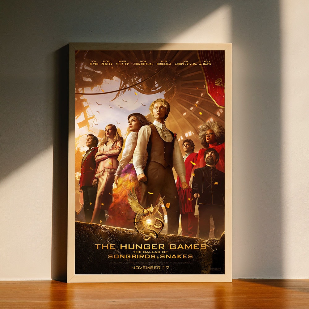 The Ballad of Songbirds and Snakes (2023) Movie Canvas Poste | Inspire ...