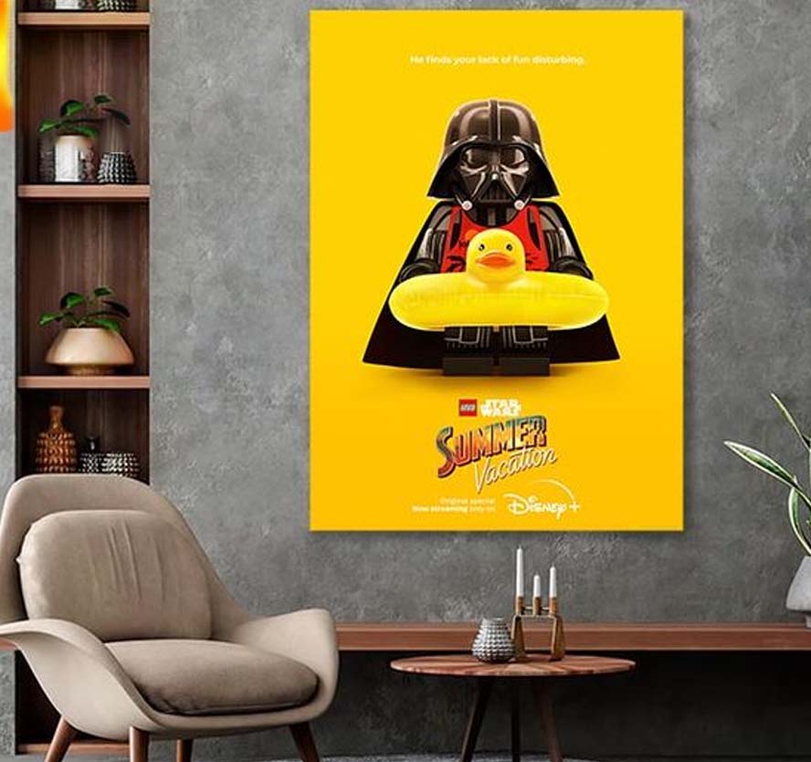 TREND Lego Star Wars Summer Vacation Darth Vader Rubber Duck - Inspire ...
