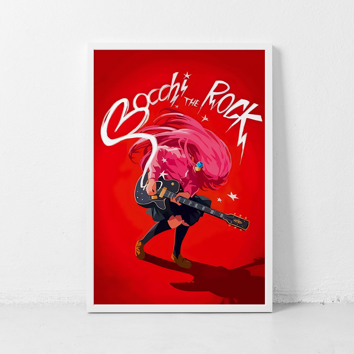 Bocchi the rock Music poster, Album Cover Poster Wall Art De | Inspire ...