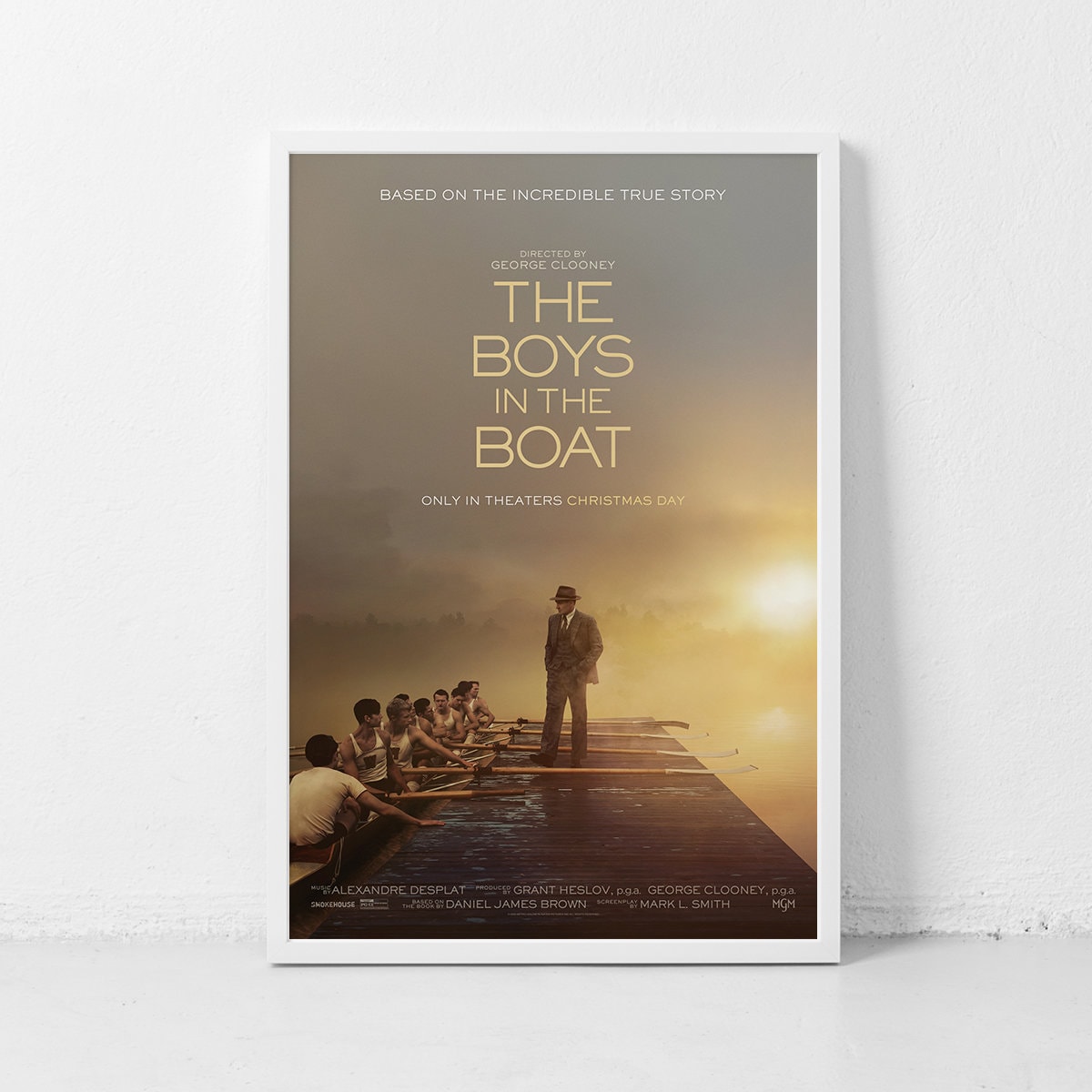 The Boys in the Boat Movie Poster Classic Retro Rock Vintage | Inspire ...