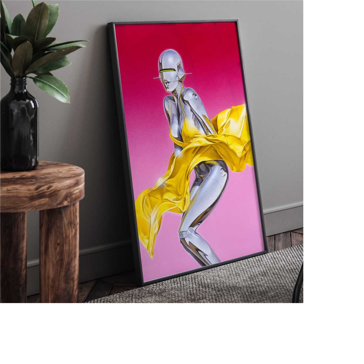 Hajime Sorayama Digital Download Woman Robot Modern Japanese | Inspire ...