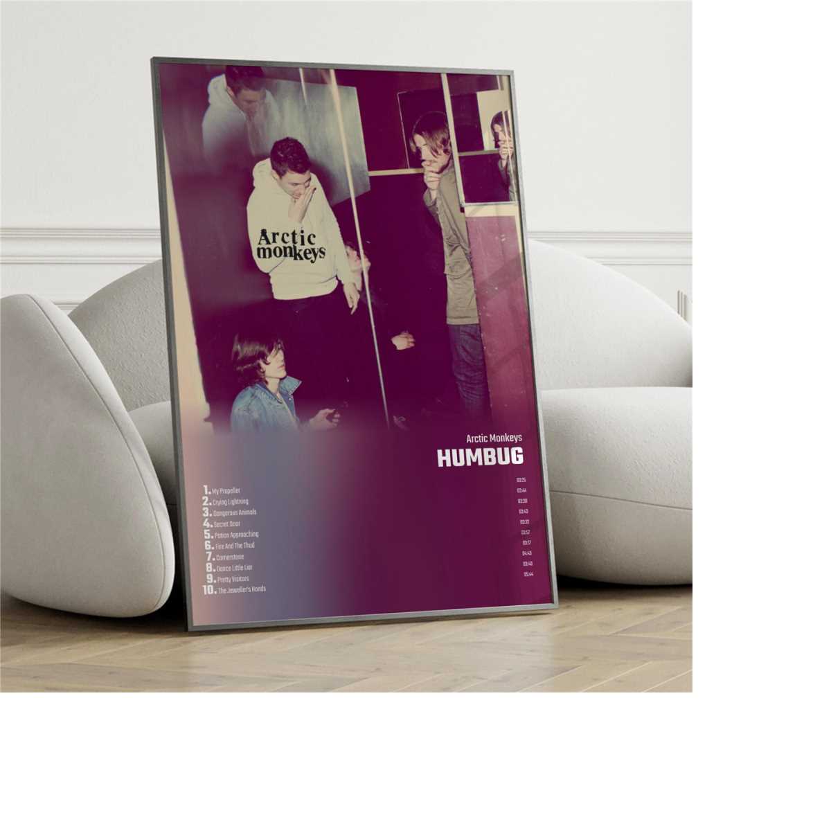 Arctic Monkeys - Humbug Album Cover Poster Wall | Inspire Uplift