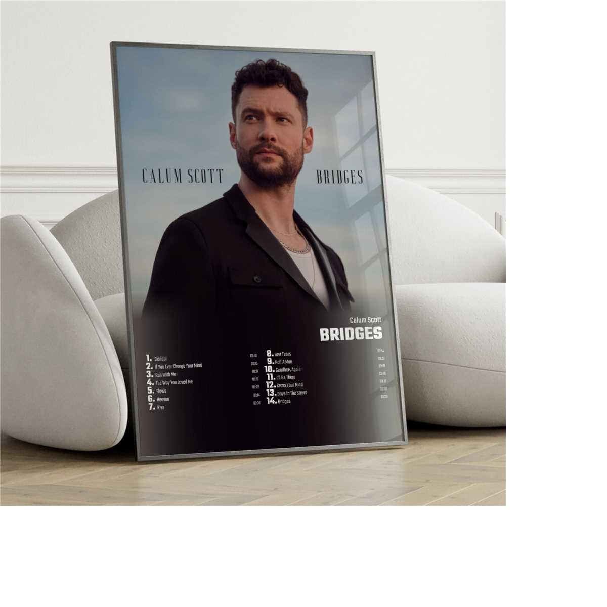 Calum Scott - Bridges Album Cover Poster Wall | Inspire Uplift
