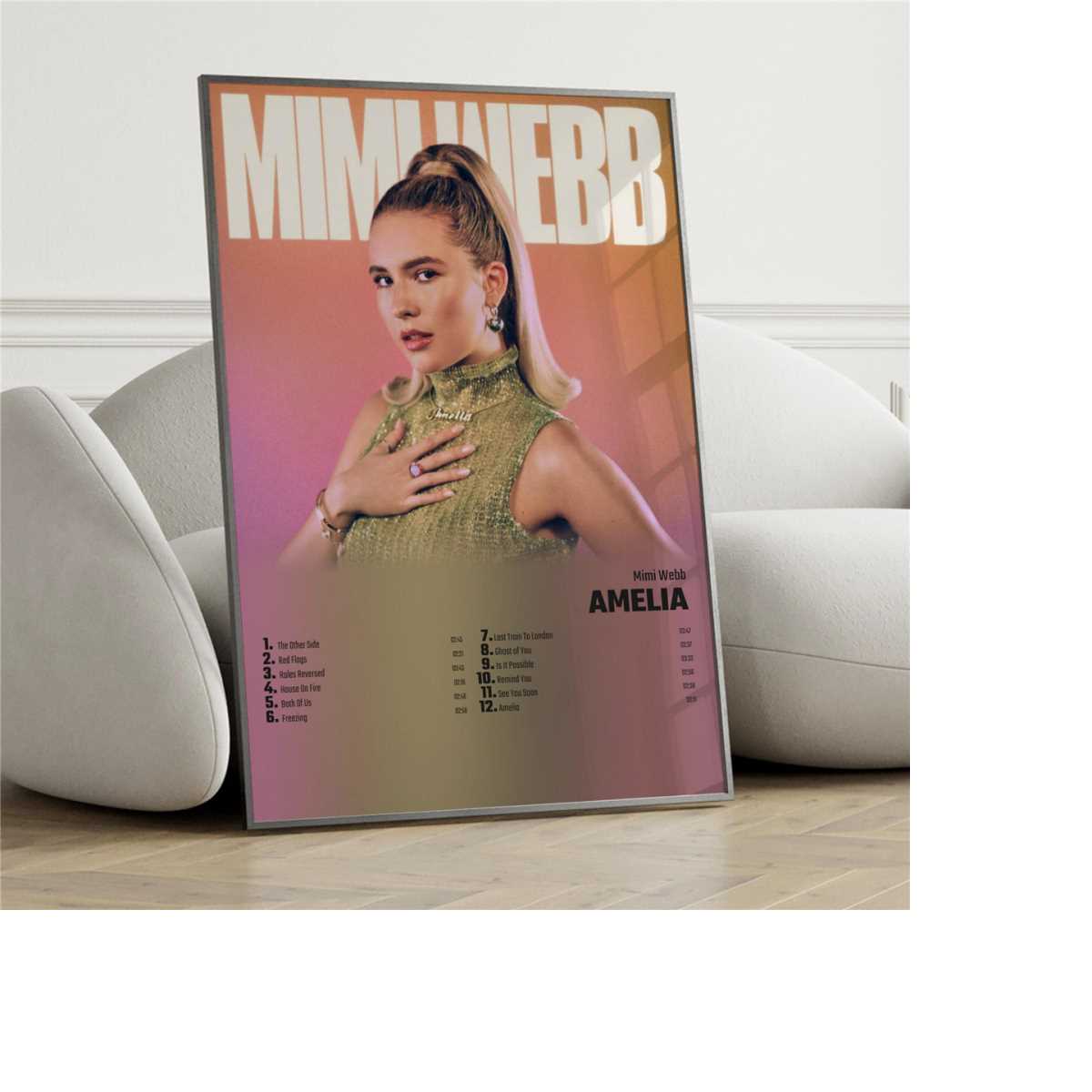 Mimi Webb - Amelia Album Cover Poster Wall | Inspire Uplift