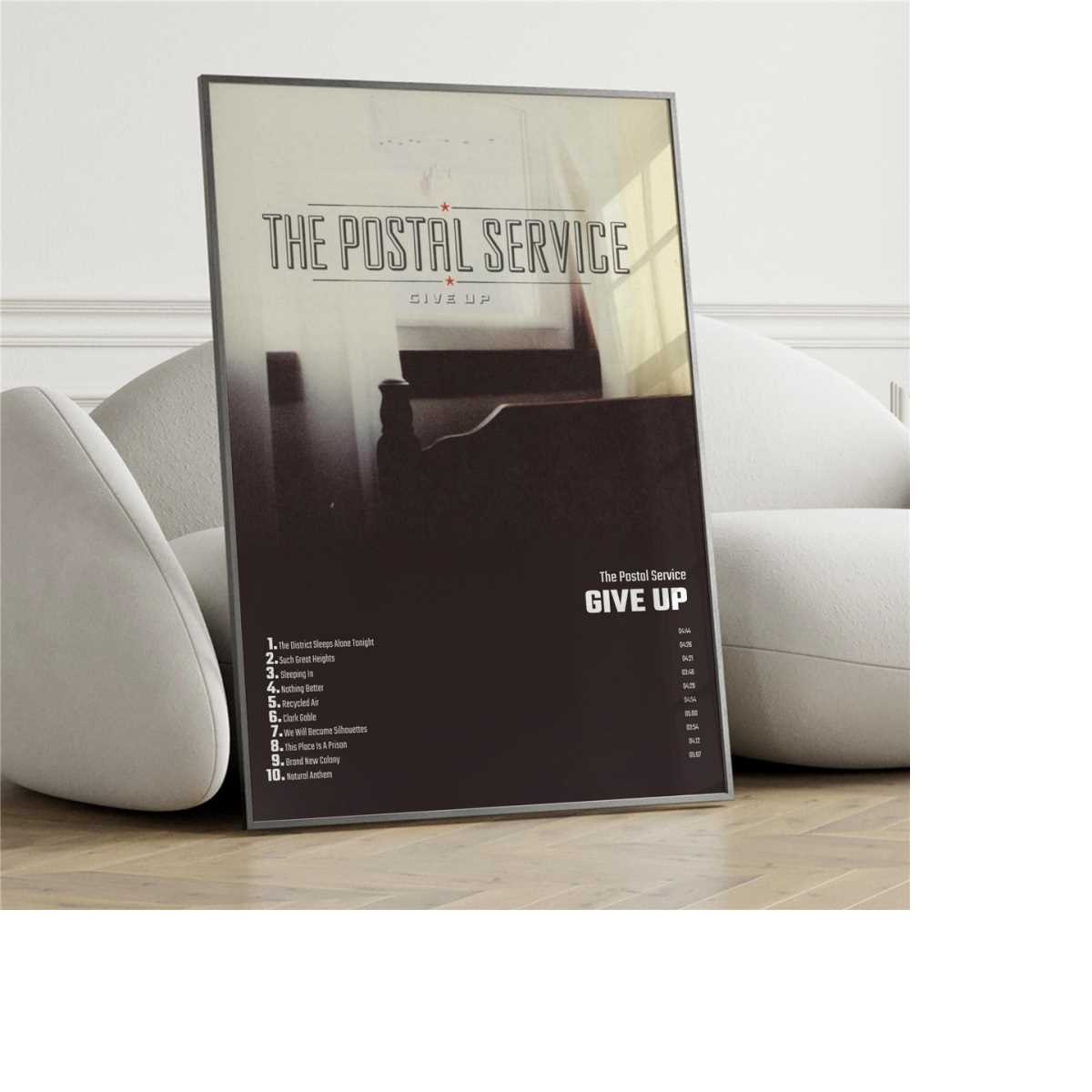The Postal Service - Give Up Album Cover | Inspire Uplift