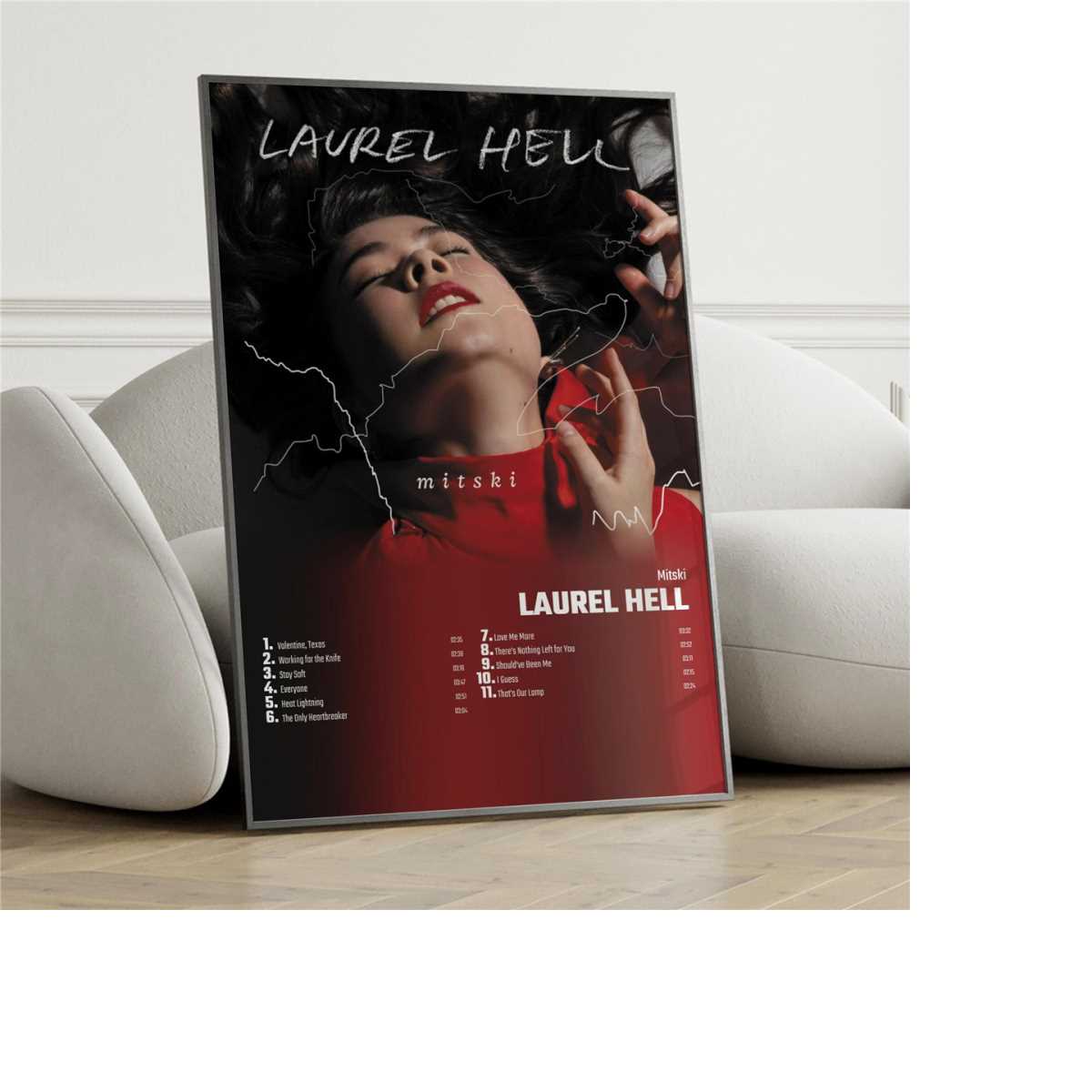 Mitski - Laurel Hell Album Cover Poster Wall | Inspire Uplift