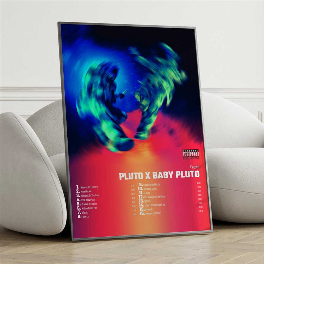 Future - Pluto X Baby Pluto Album Cover | Inspire Uplift