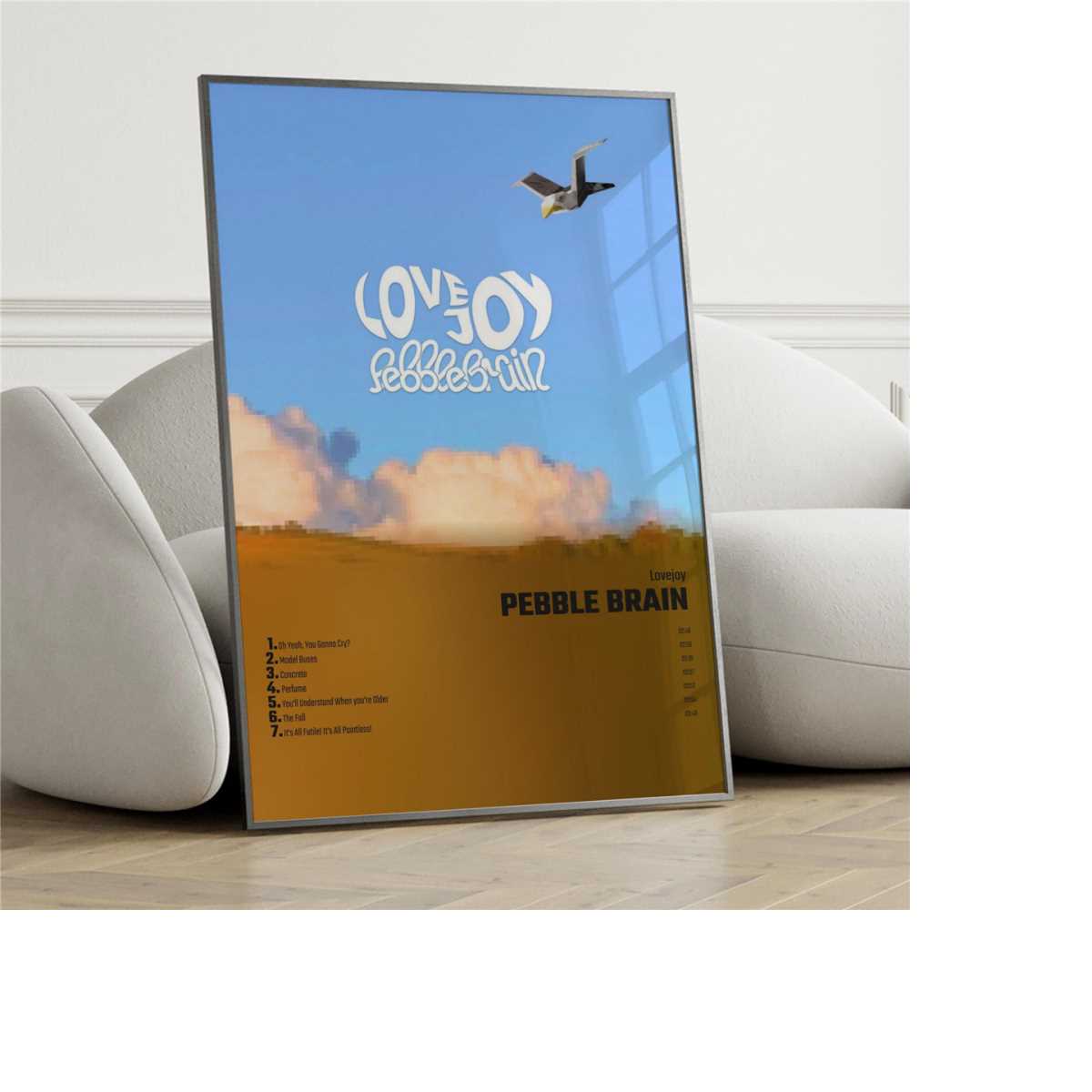 Lovejoy - Pebble Brain Album Cover Poster Wall | Inspire Uplift