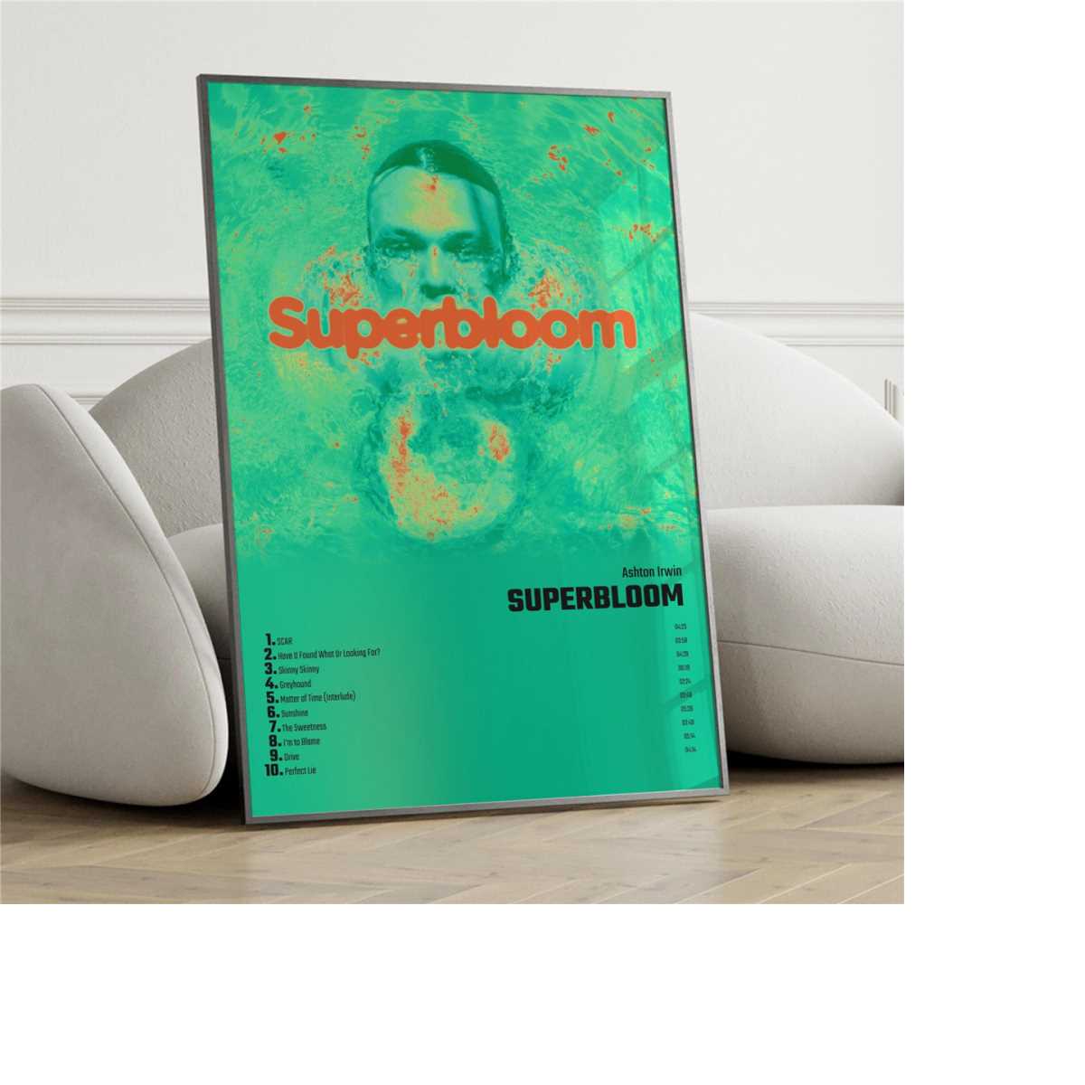Ashton Irwin - Superbloom Album Cover Poster Wall - Inspire Uplift
