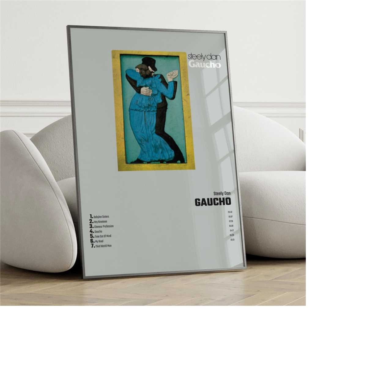 Steely Dan - Gaucho Album Cover Poster Wall - Inspire Uplift