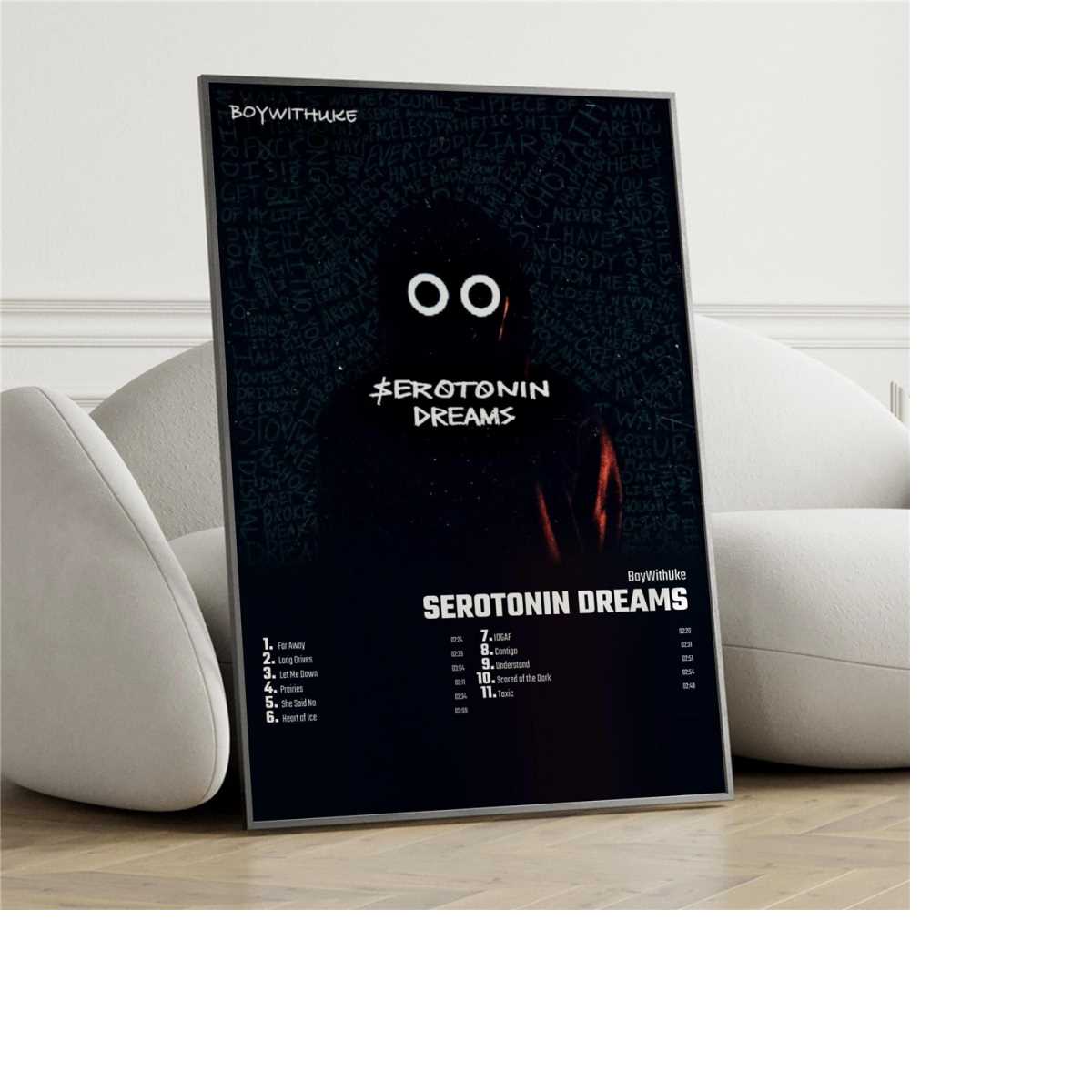 Boywithuke - Serotonin Dreams Album Cover Poster Wall | Inspire Uplift