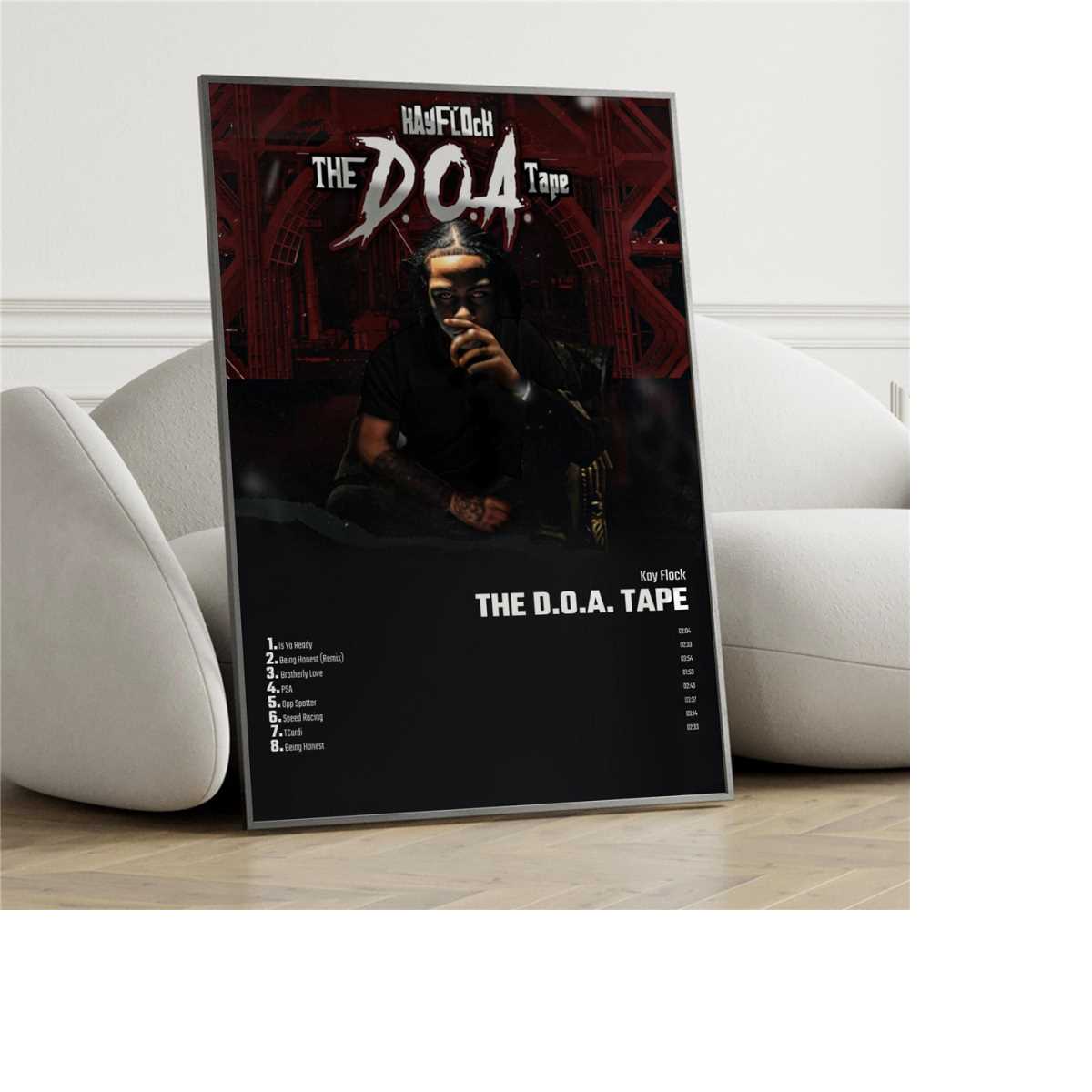 Kay Flock - The Do.a. Tape Album Cover | Inspire Uplift