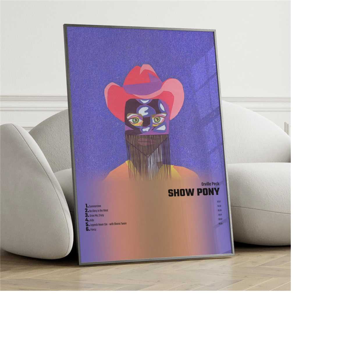 Orville Peck - Show Pony Album Cover Poster | Inspire Uplift