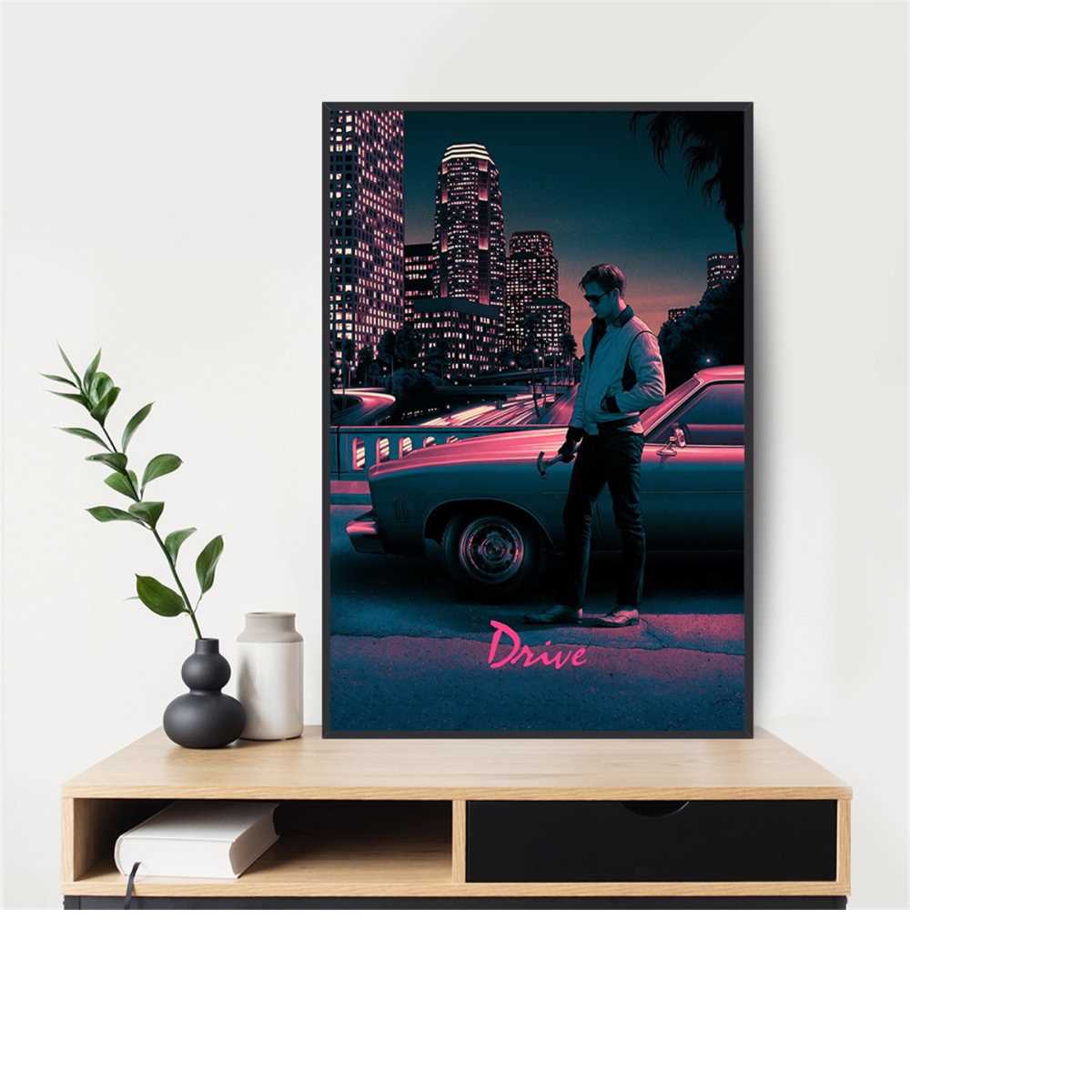Drive movie poster print Movie 1999 Poster Unframed | Inspire Uplift