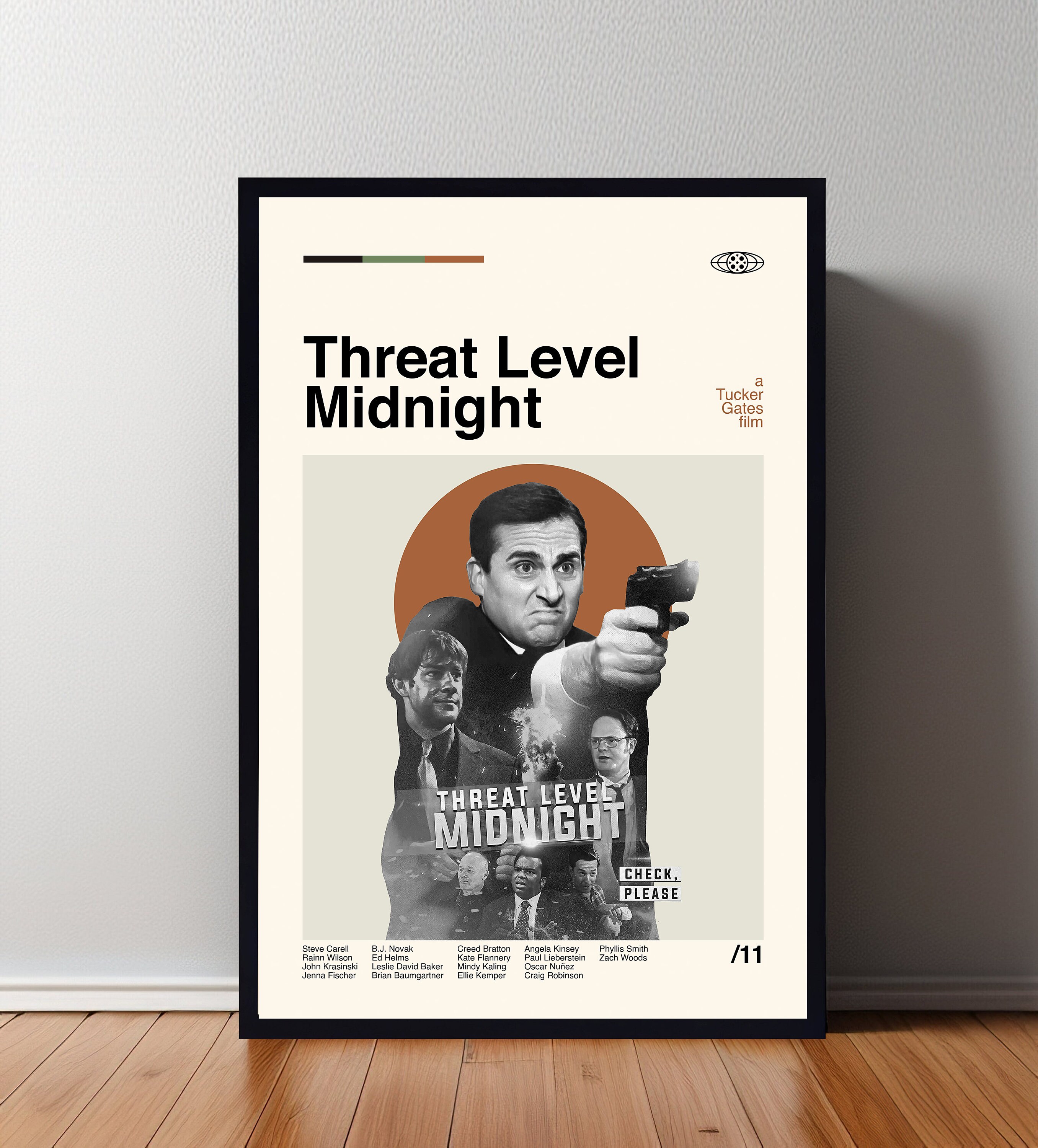 Threat Level Midnight Movie Poster, Threat Level Midnight Pr | Inspire ...