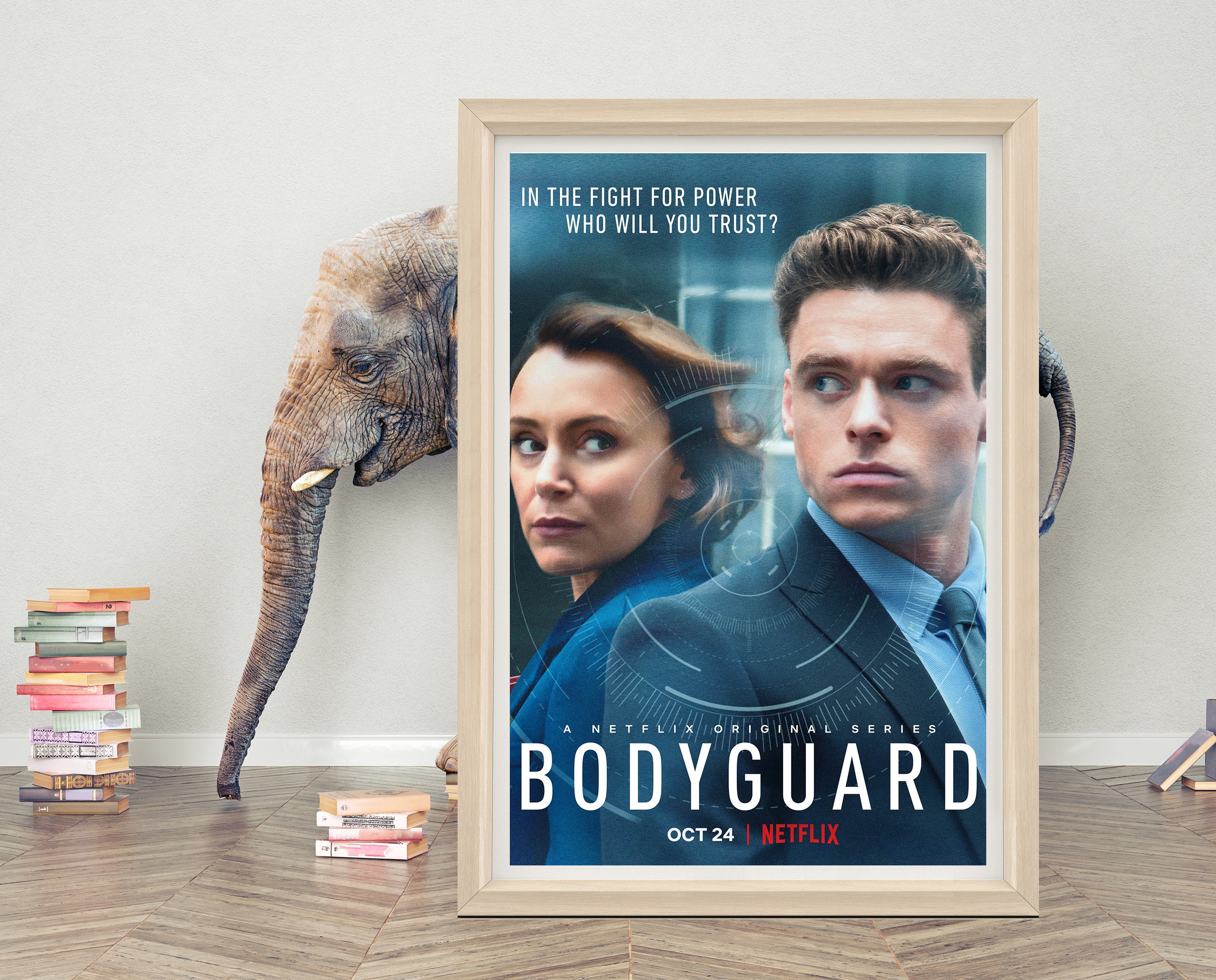 Bodyguard Movie Poster Bodyguard (2018) Classic TV Poster | Inspire Uplift
