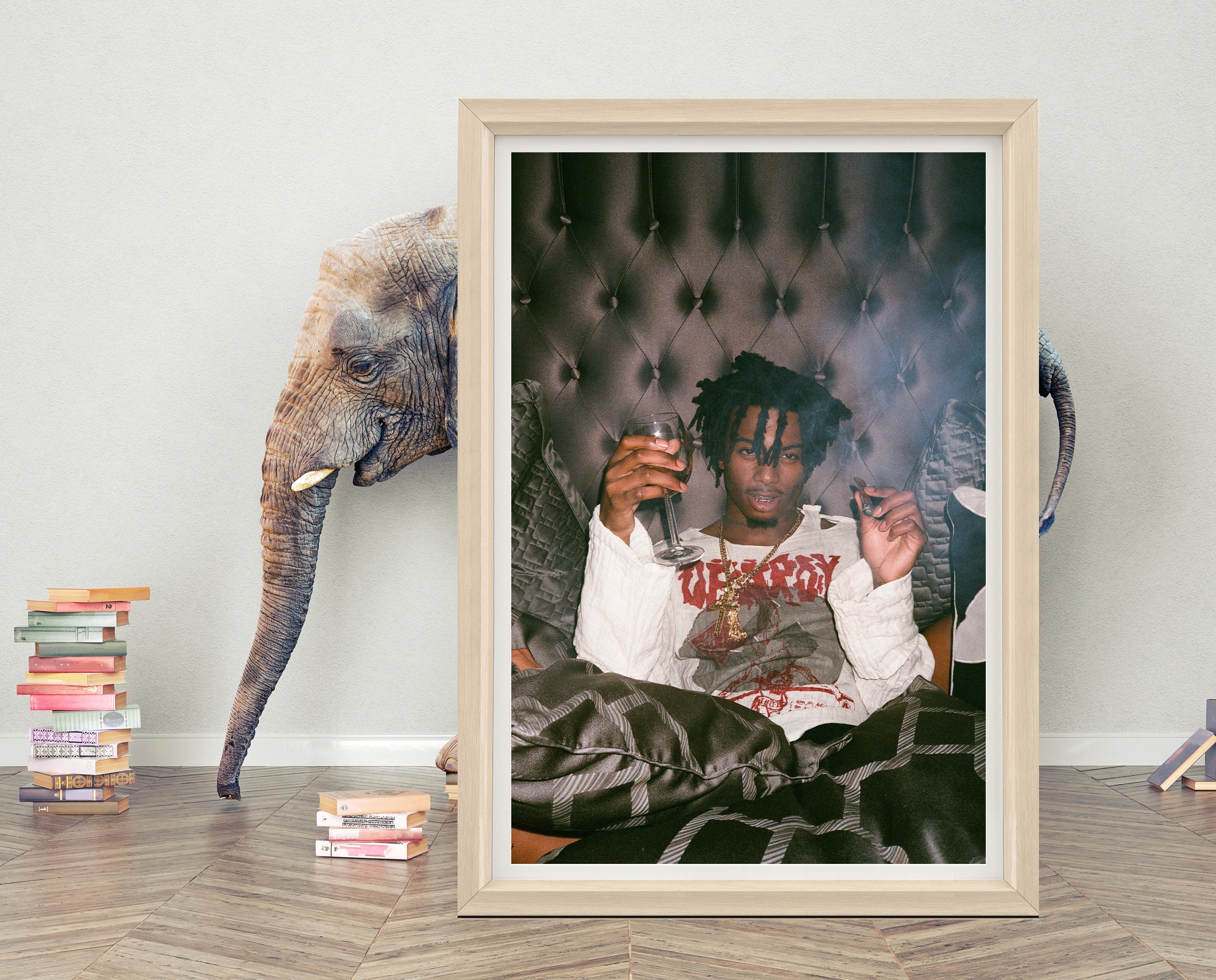 Playboi Carti Rapper Music Star Art Poster Wall Art High qu | Inspire ...
