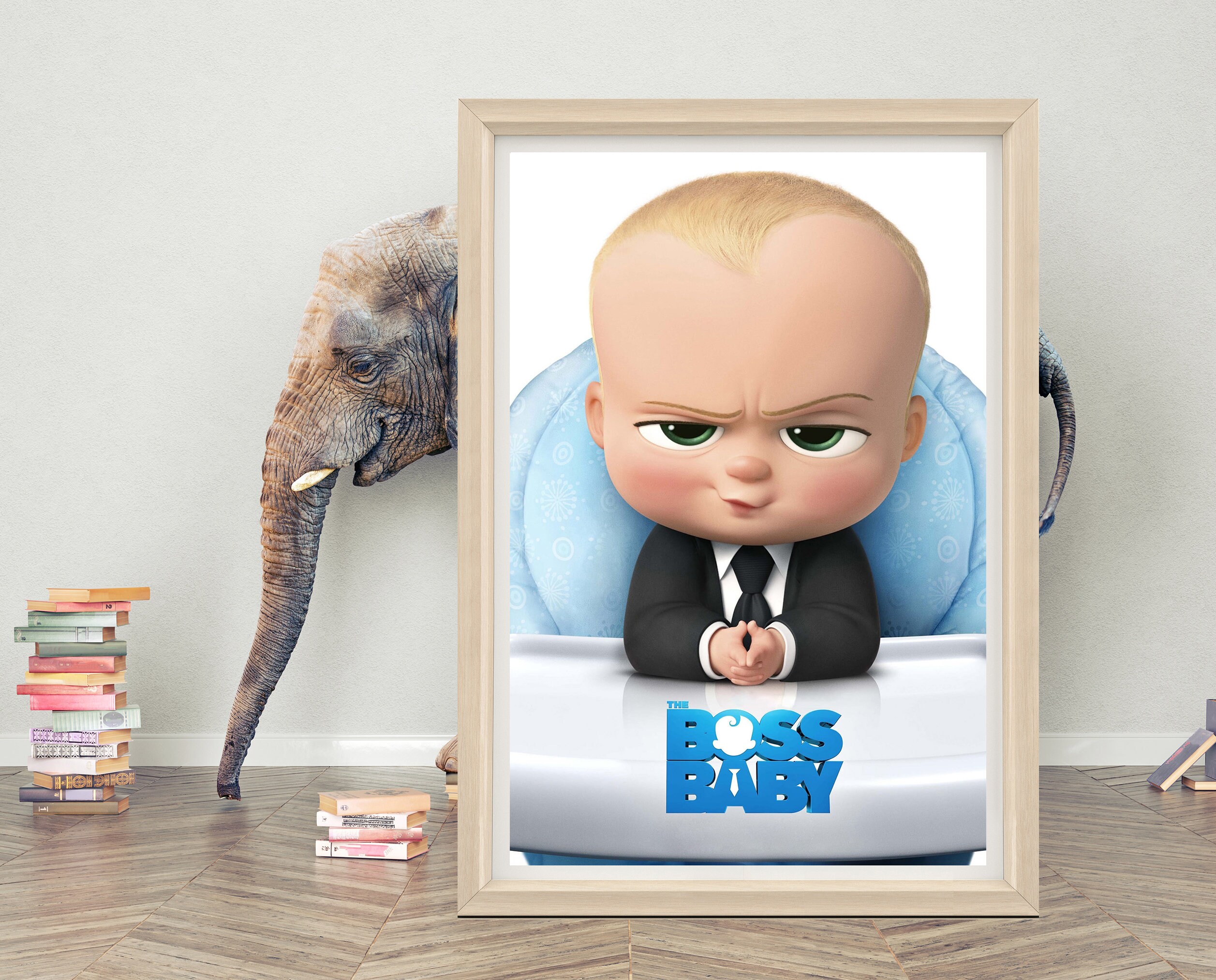 The Boss Baby (2017) Movie Poster 2023 Movie Poster High Q | Inspire Uplift