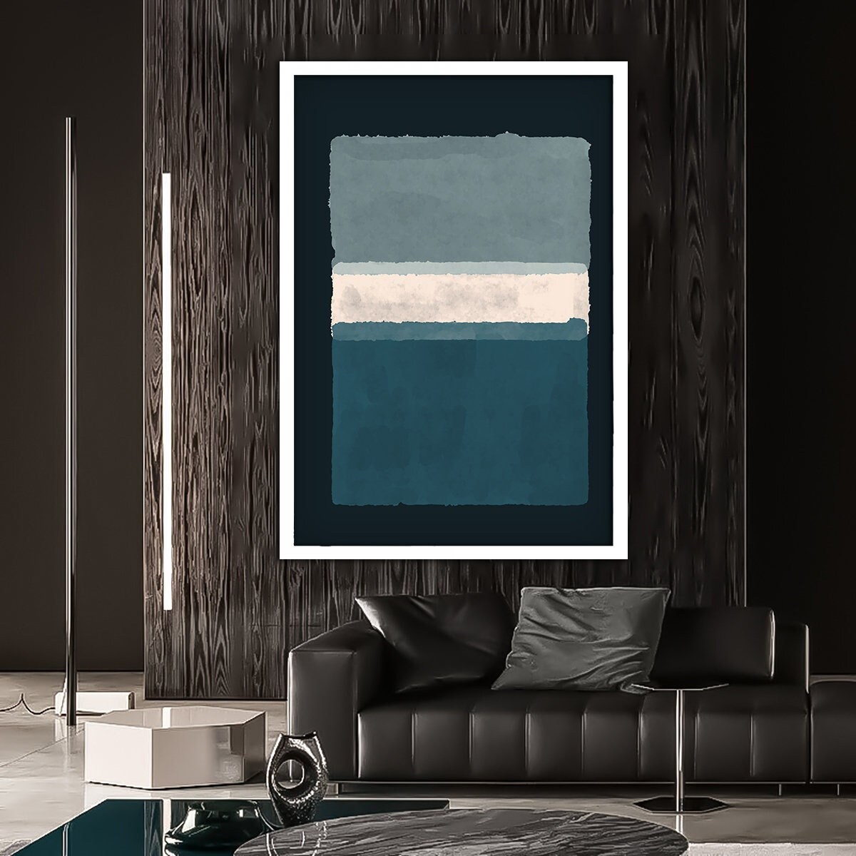 Mark Rothko gray, white green abstract painting, mark rothko | Inspire ...