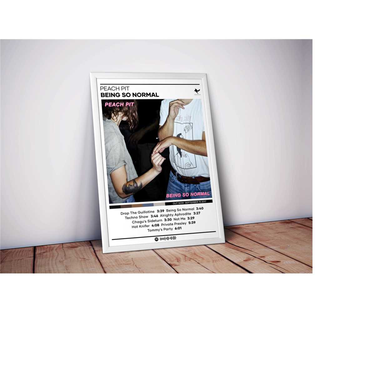 Peach Pit Poster | Being so Normal Poster | Inspire Uplift