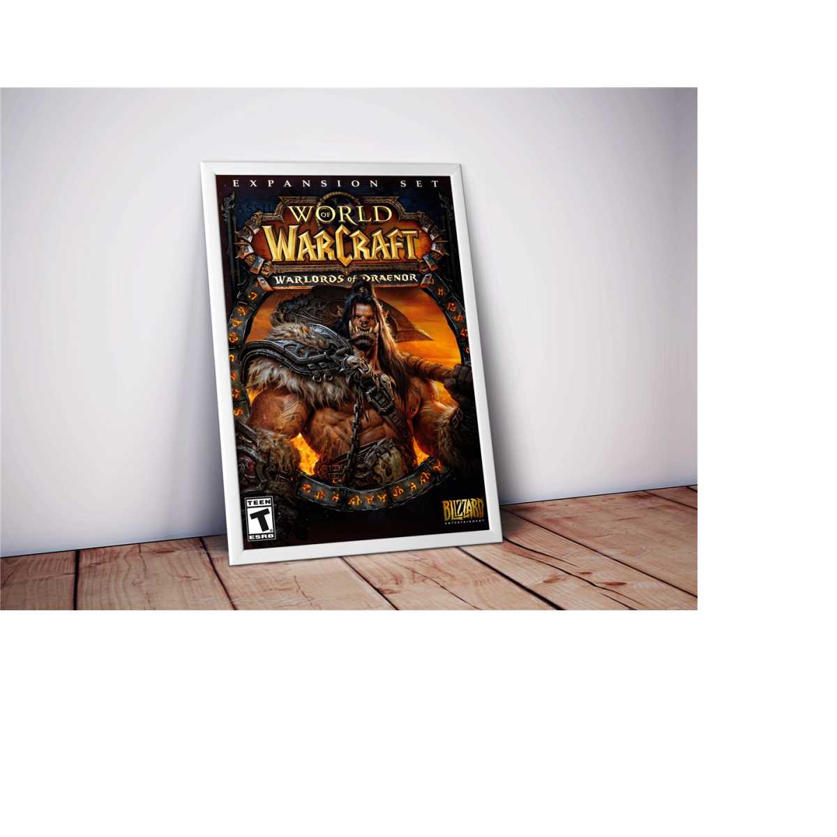 World of Warcraft Poster | Warlords of Draenor | Inspire Uplift