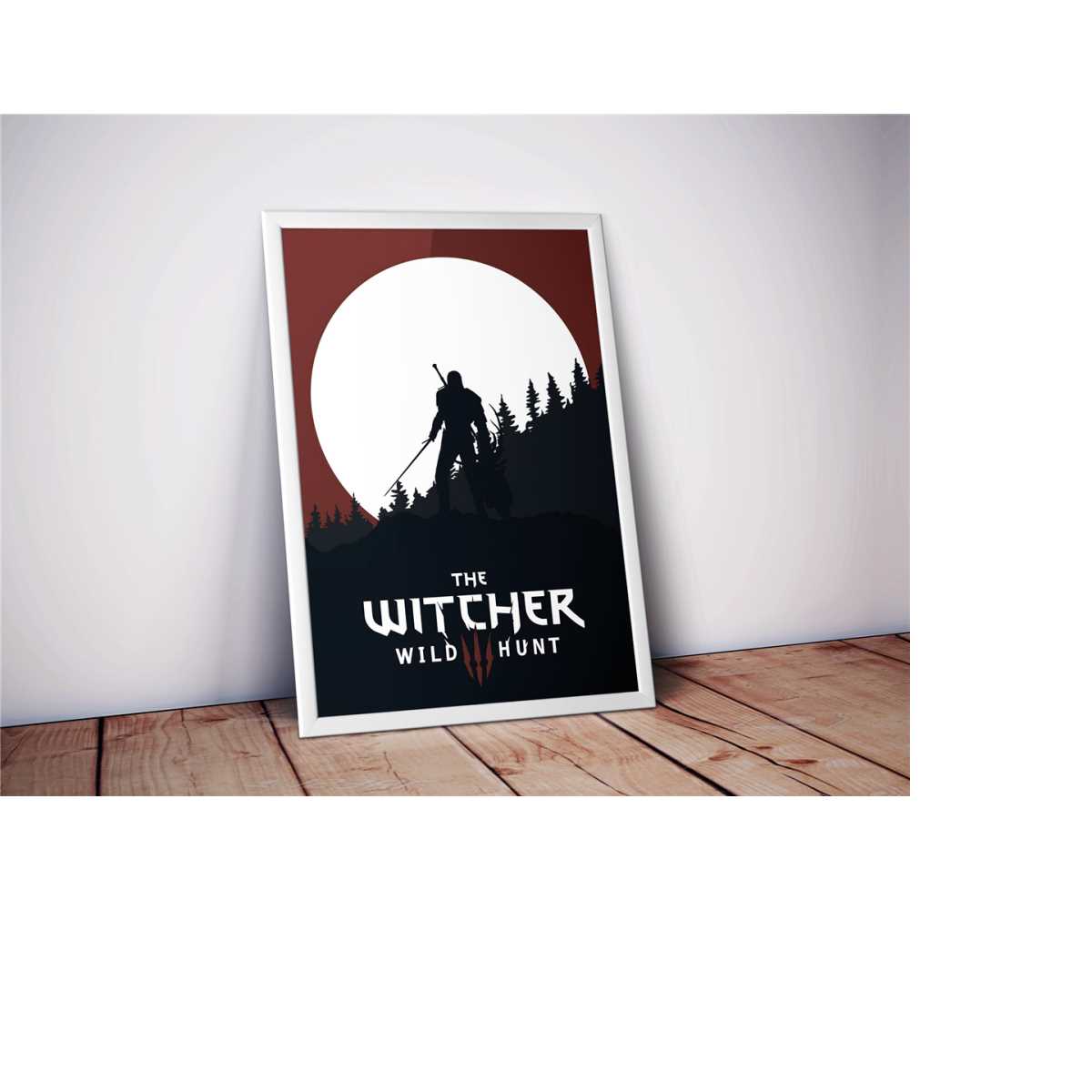 The Witcher 3 Poster | Wild Hunt Print - Inspire Uplift