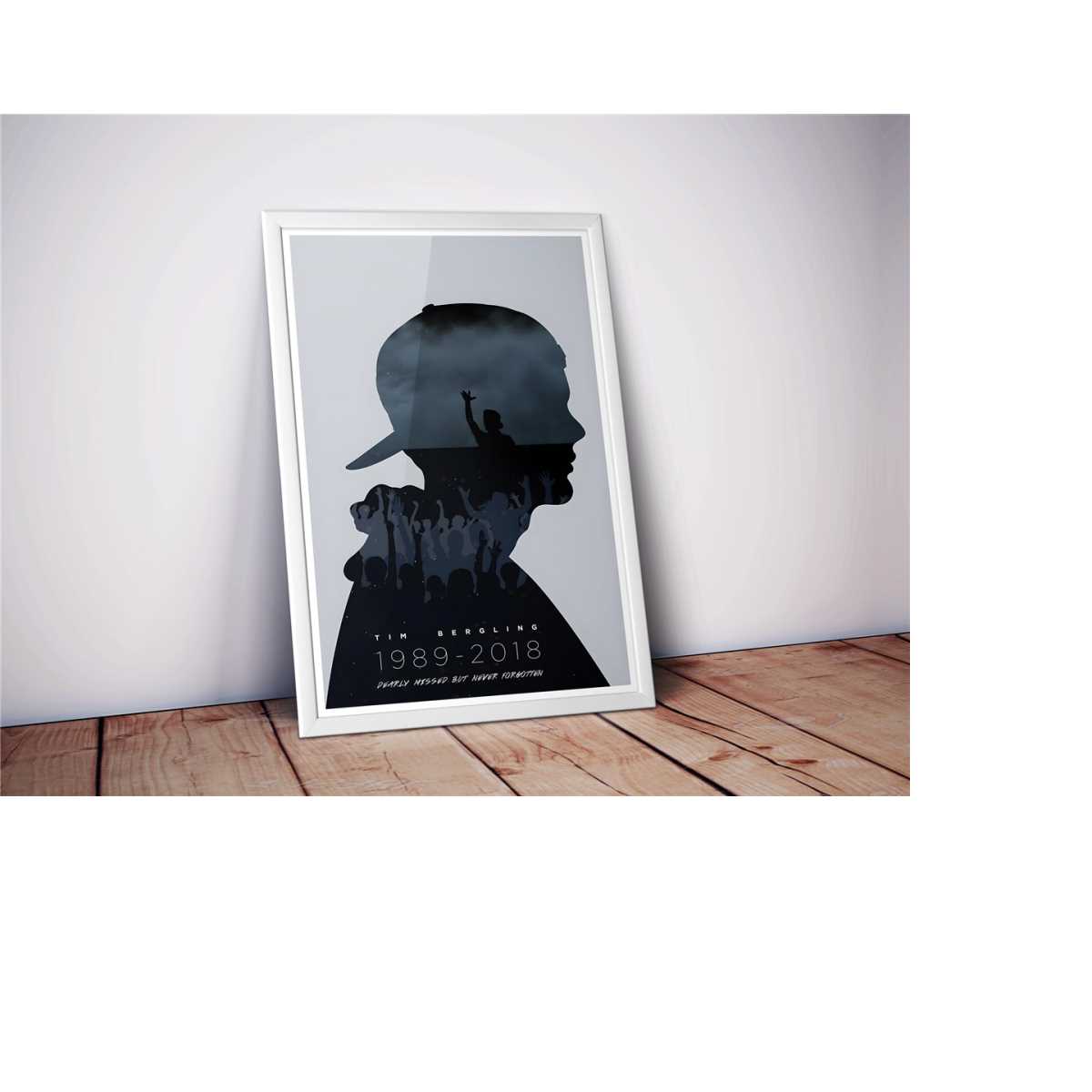 Avicii Poster | Illustration Poster | Avicii Prints - Inspire Uplift