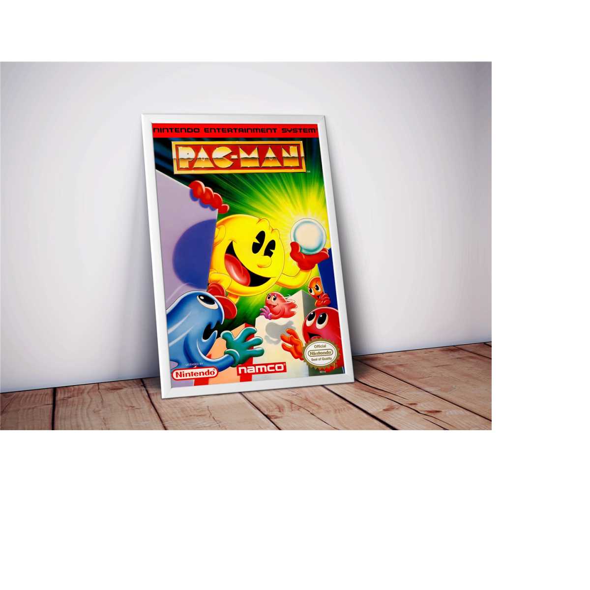 Pac-Man Poster | Pac-Man Print | Gaming Poster - Inspire Uplift