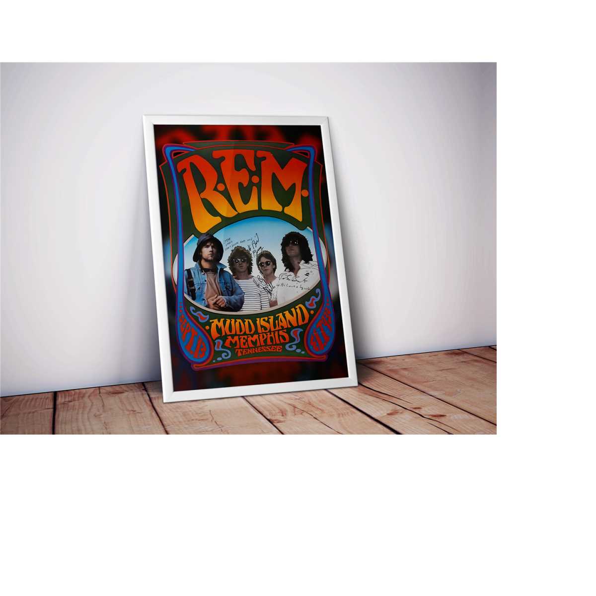 R.E.M. Poster | Rock & Roll | REM | Inspire Uplift