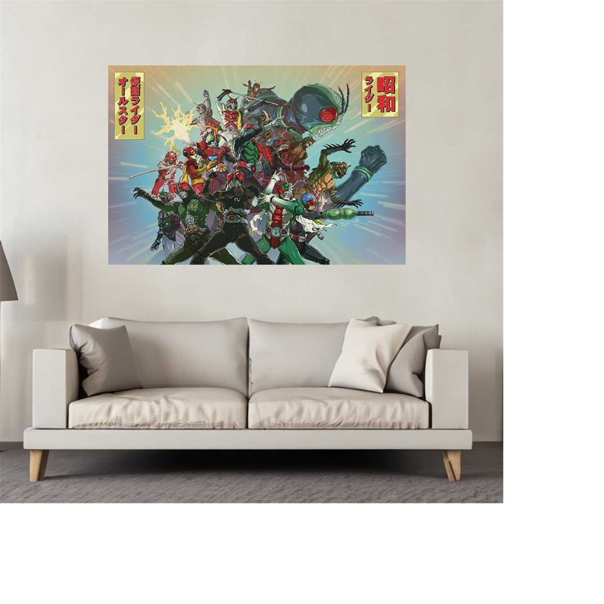 Kamen Rider Saber Dragon Knight Fight Warrior Poster, | Inspire Uplift