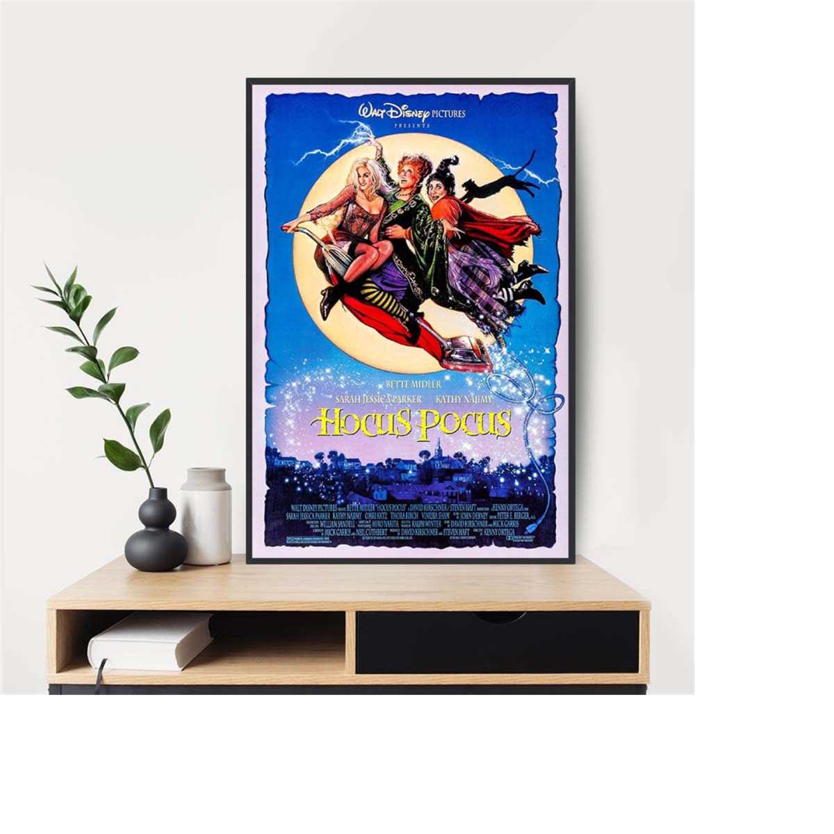 Hocus Pocus Movie Poster Movie Poster Art Movie | Inspire Uplift