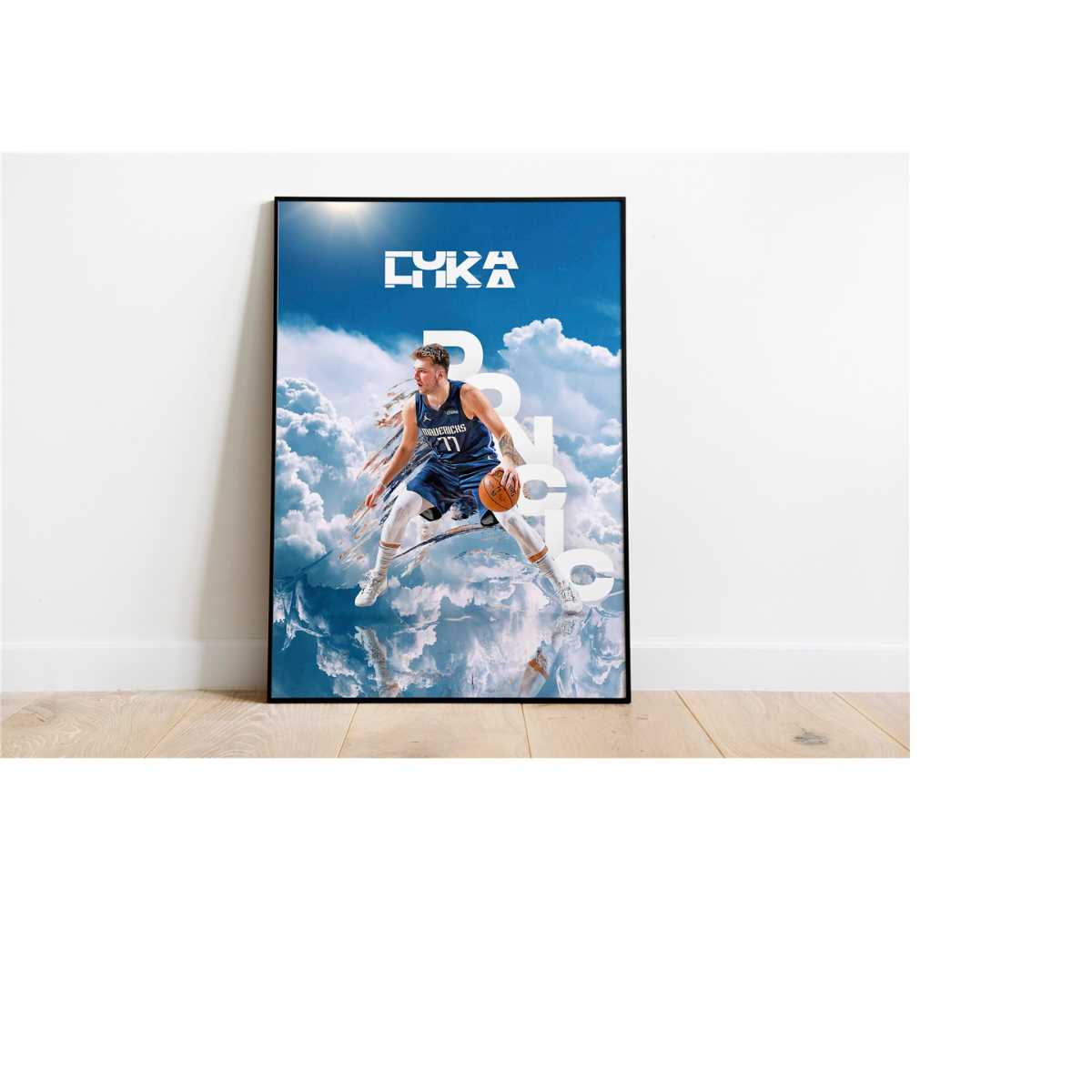 Luka Doncic Poster, NBA Posters, Wall Art, Wall - Inspire Uplift