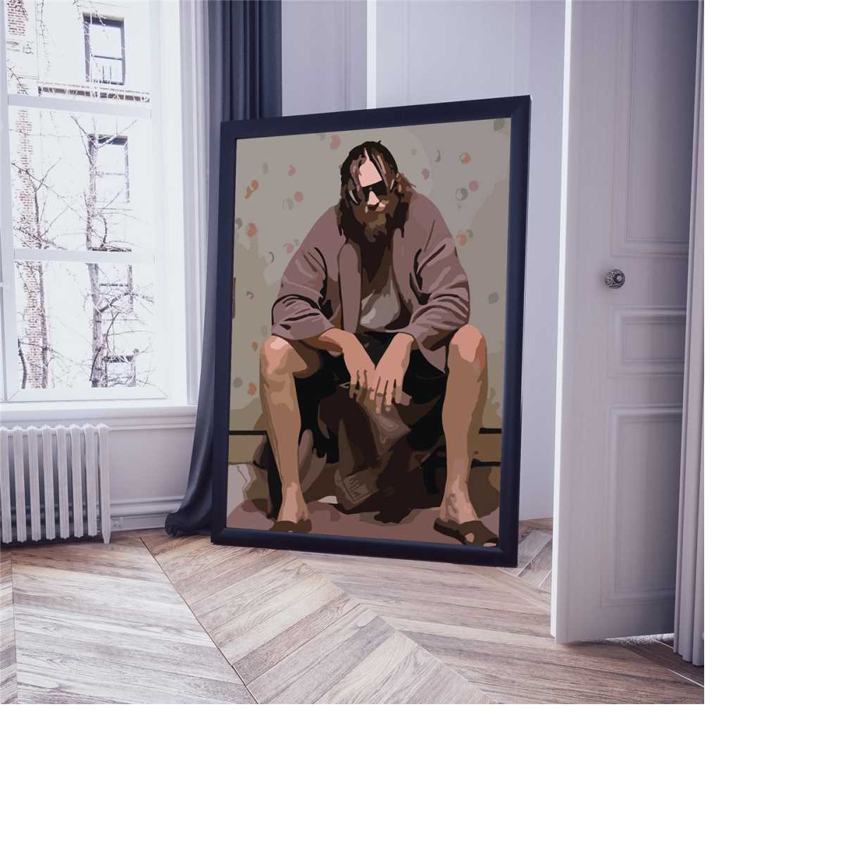 The Big Lebowski Poster Digital Download, The Dude | Inspire Uplift