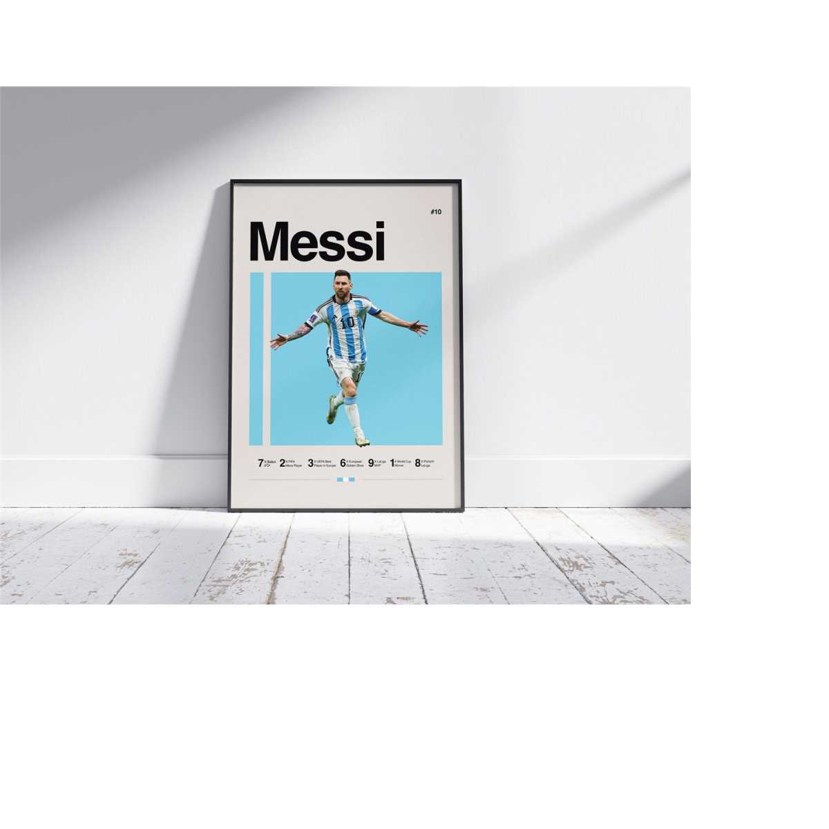 Lionel Messi Inspired Poster , Argentina World Cup | Inspire Uplift