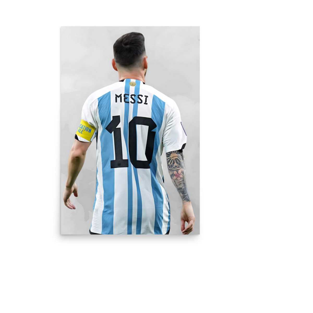 Lionel Messi - Argentina - Football - Poster | Inspire Uplift