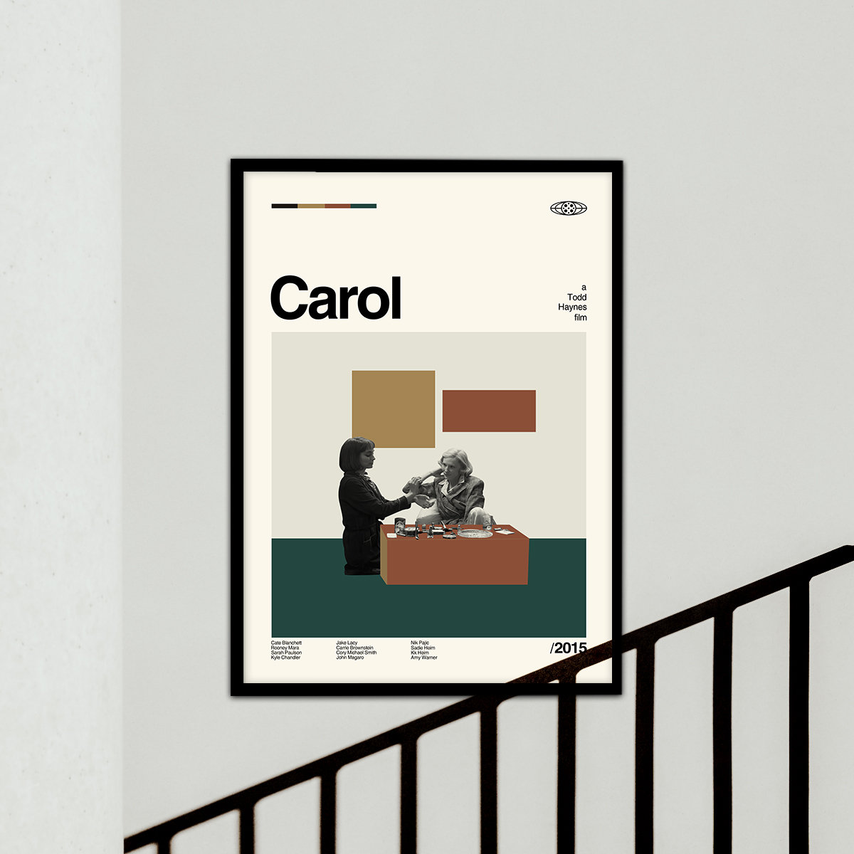 Carol Movie Poster, Todd Haynes, Minimalist Poster, Retro P - Inspire ...