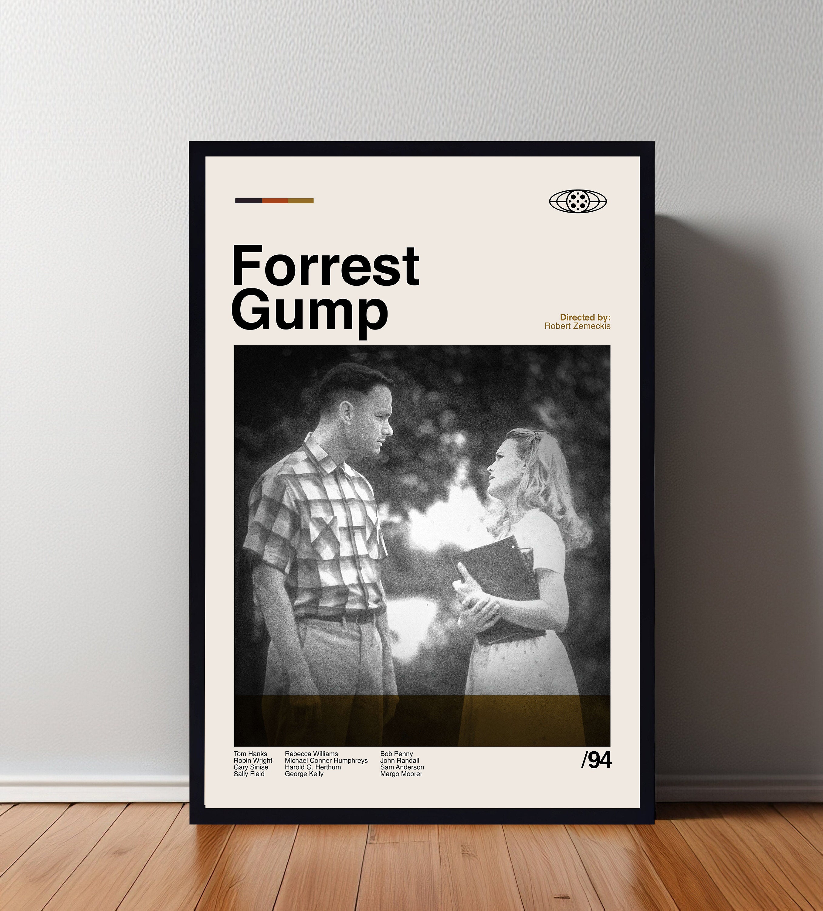 Forrest Gump Movie Poster, Forrest Gump Print, Wall Art, Min | Inspire ...